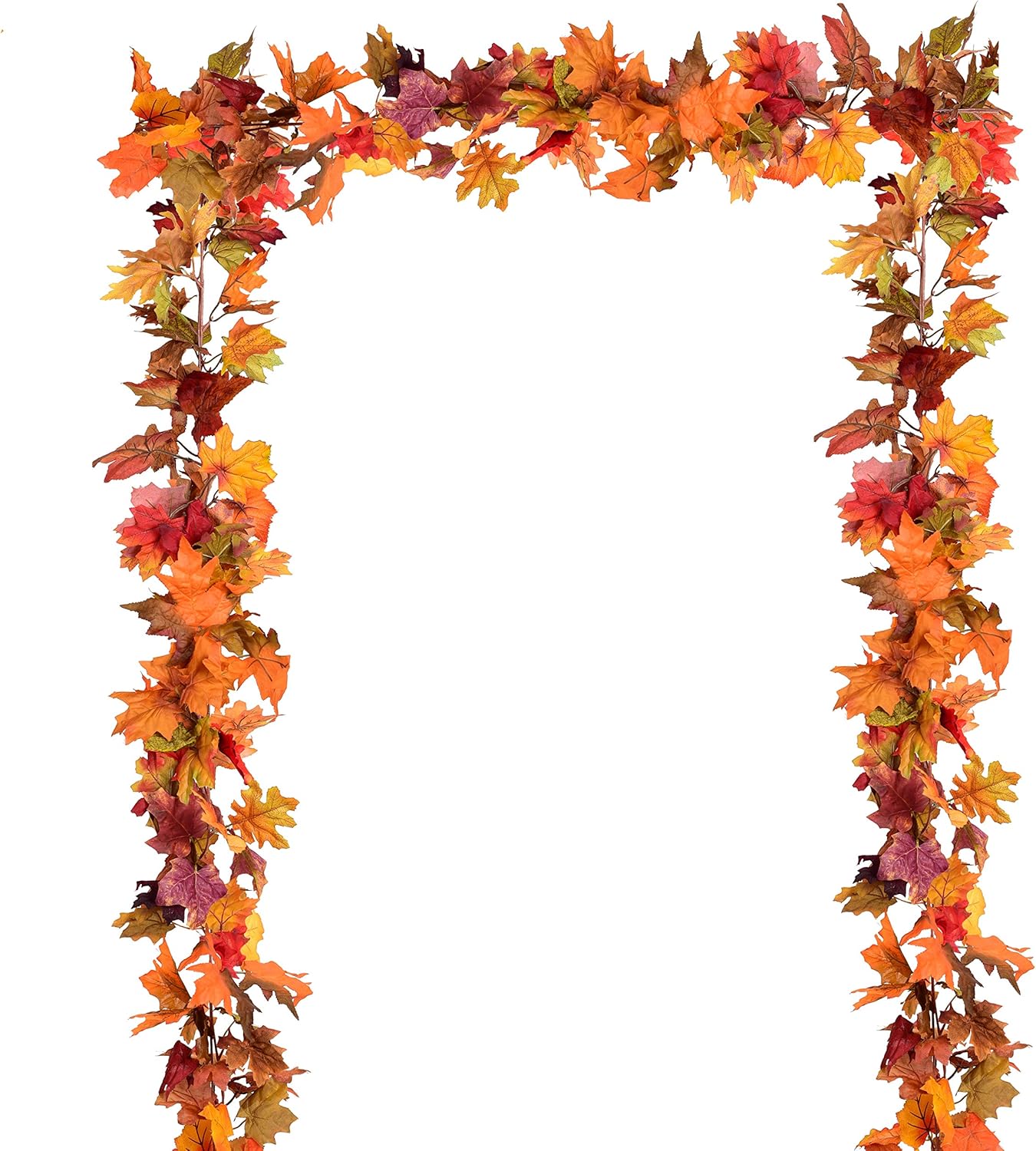 Amazon.com: Artiflr 2 Pack Fall Maple Leaf Clearance, 5.9Ft/Piece ...