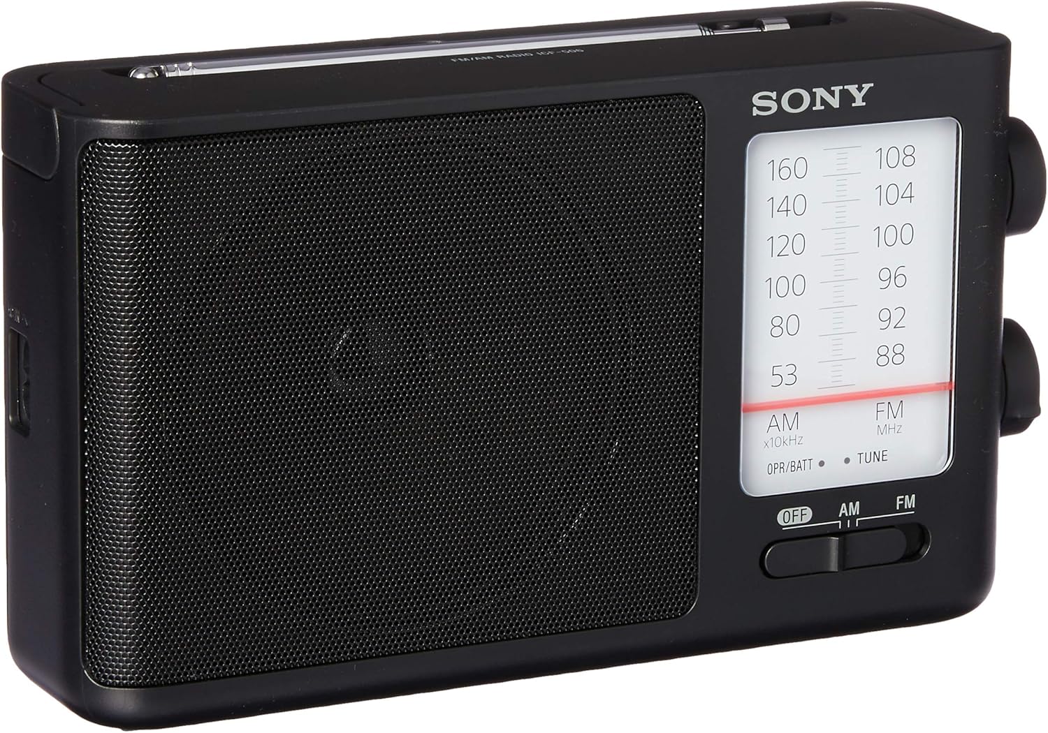 Sony ICF506 Portable Radio, Black : Amazon.com.au: Electronics