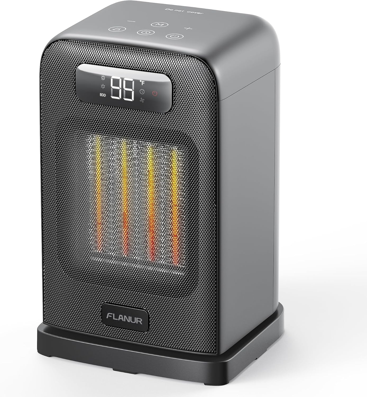 Amazon.com: FLANUR Space Heaters for Indoor Use, 1500W Small Desk ...