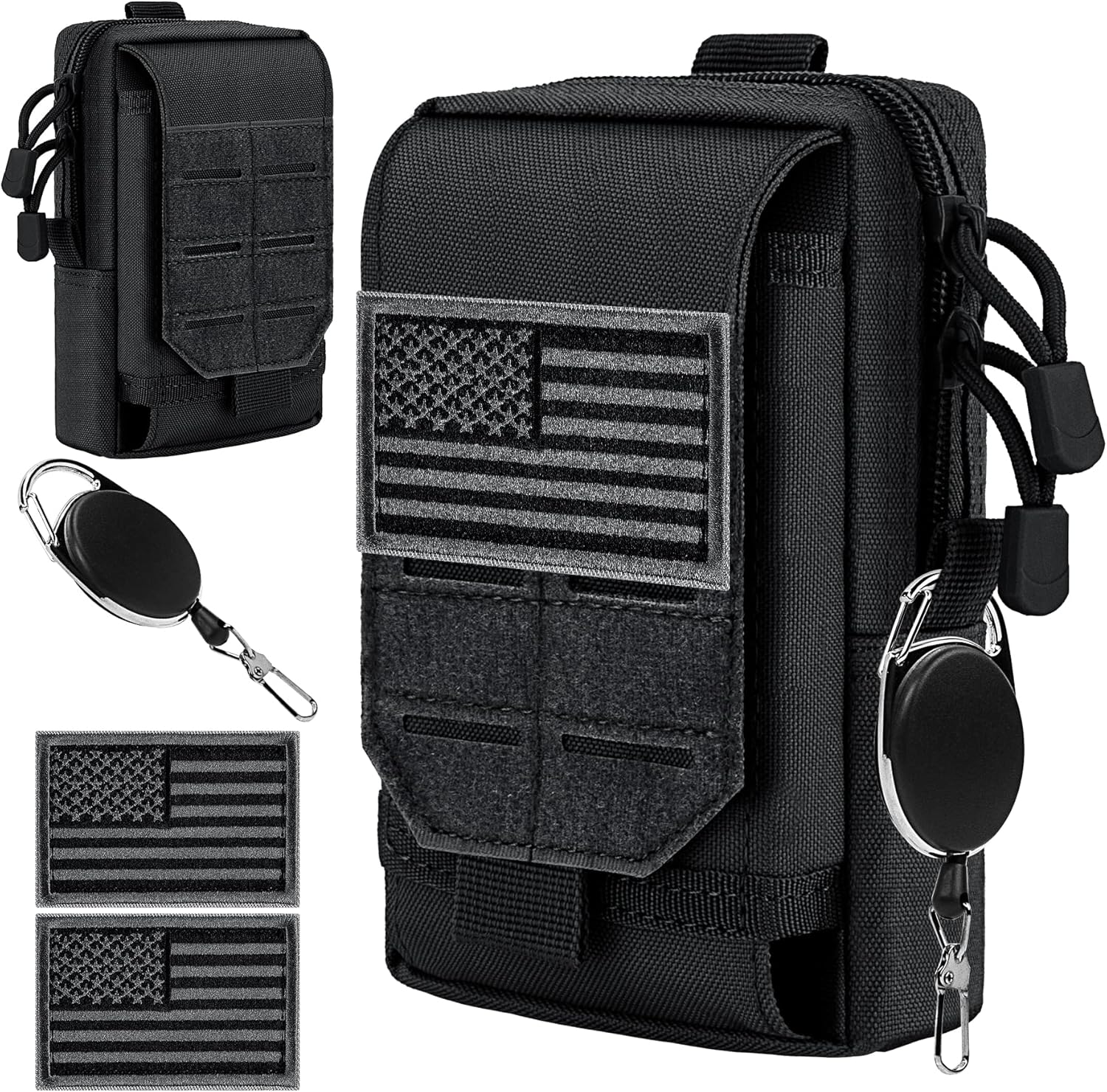 Amazon.com: IronSeals Multi-Purpose Tactical Molle Pouch Waist Bag ...