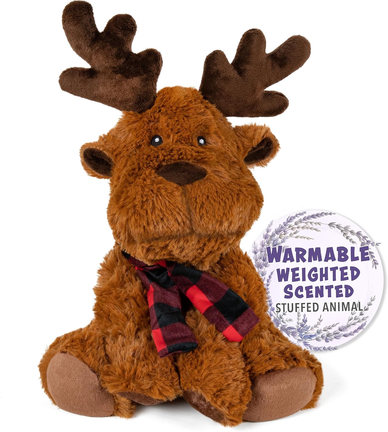 Amazon.com: Warm Pals - Rory Reindeer - 1.5lbs - Cozy Microwavable ...