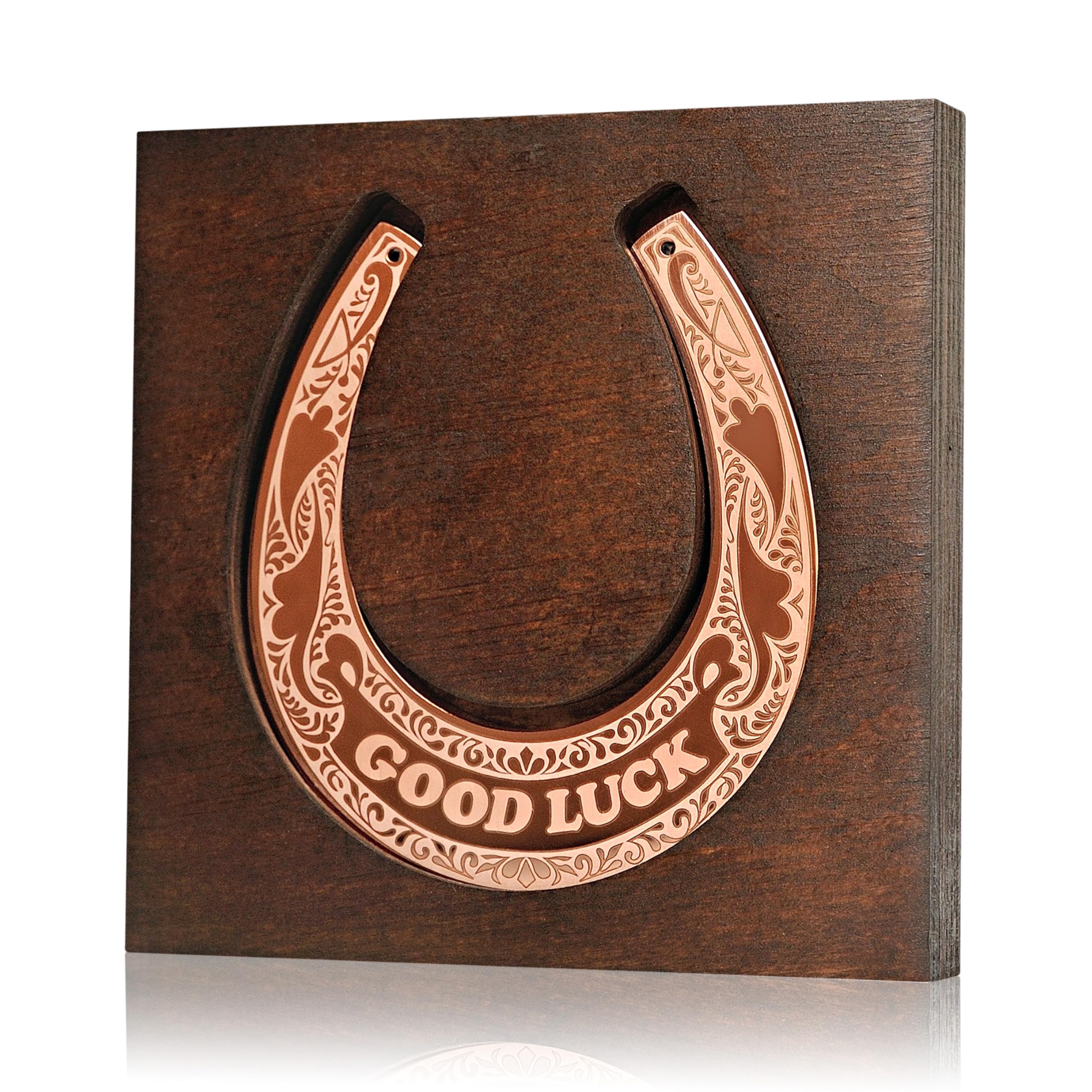 Amazon.com: COPPER AGE Lucky Horseshoe - Good Luck Gift, House Warming ...
