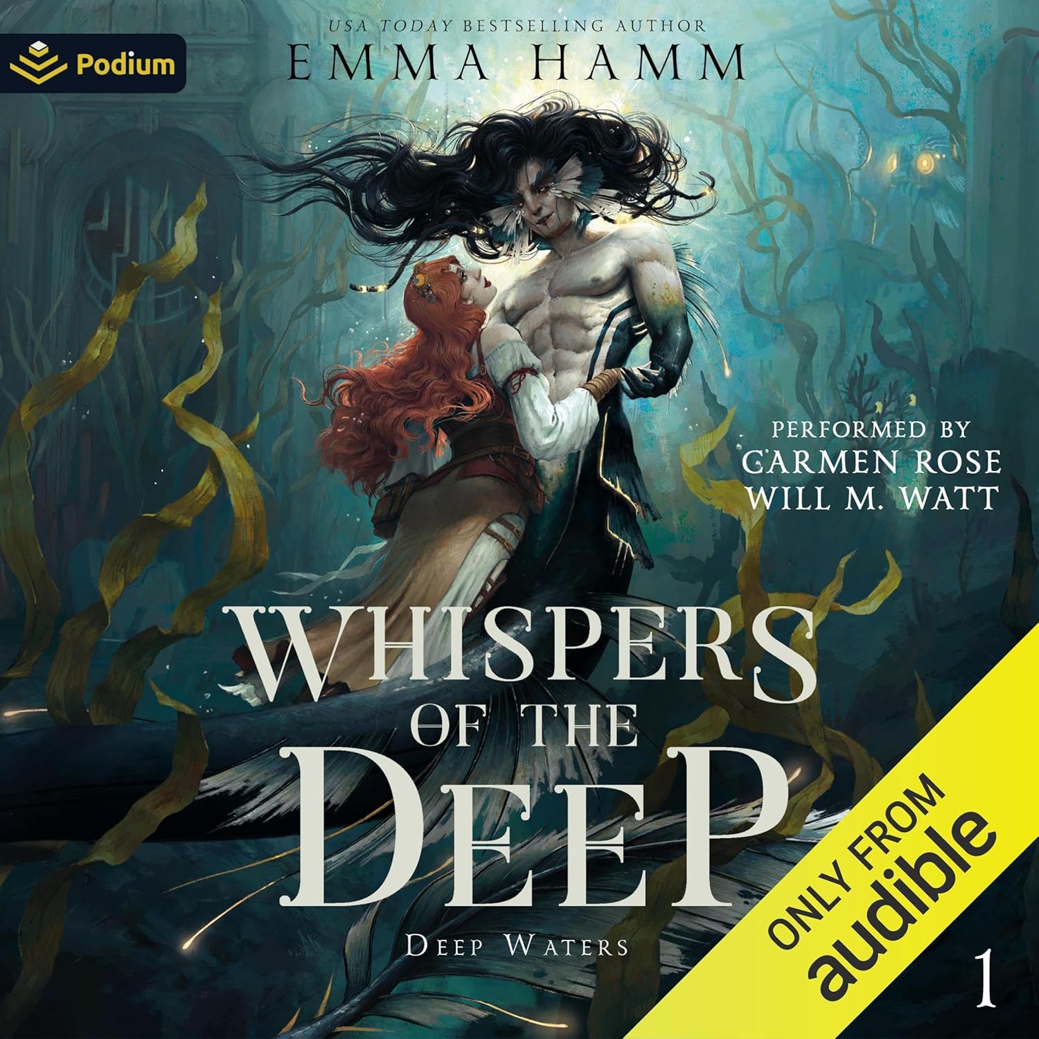 Amazon.com: Whispers of the Deep: Deep Waters, Book 1 (Audible Audio Edition): Emma Hamm, Will M ...