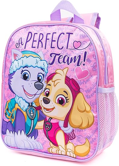 RB Global Paw Patrol Skye Everest Girls Travel Backpack with Mesh Side ...