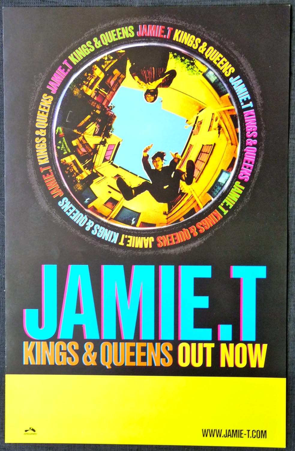 Amazon.com: Jamie T. - Kings & Queens - Rare Advertising Poster 11x17 ...