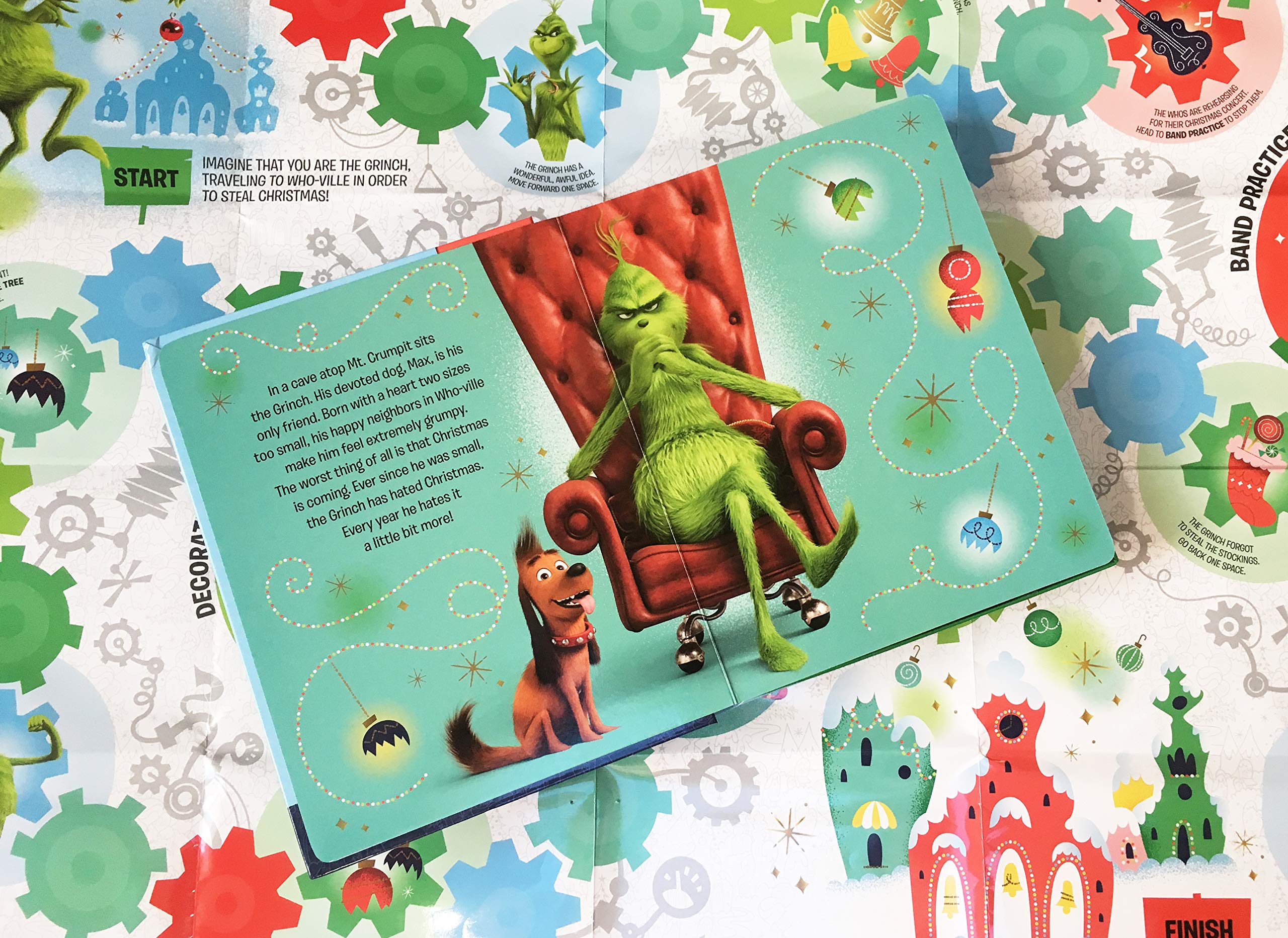 Grinch Movie My Busy Books Board Game - Kids Paradise