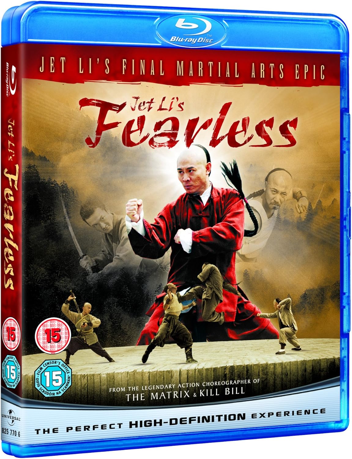 Fearless [Blu-ray] [Region Free]: Amazon.co.uk: Jet Li, Collin Chou ...