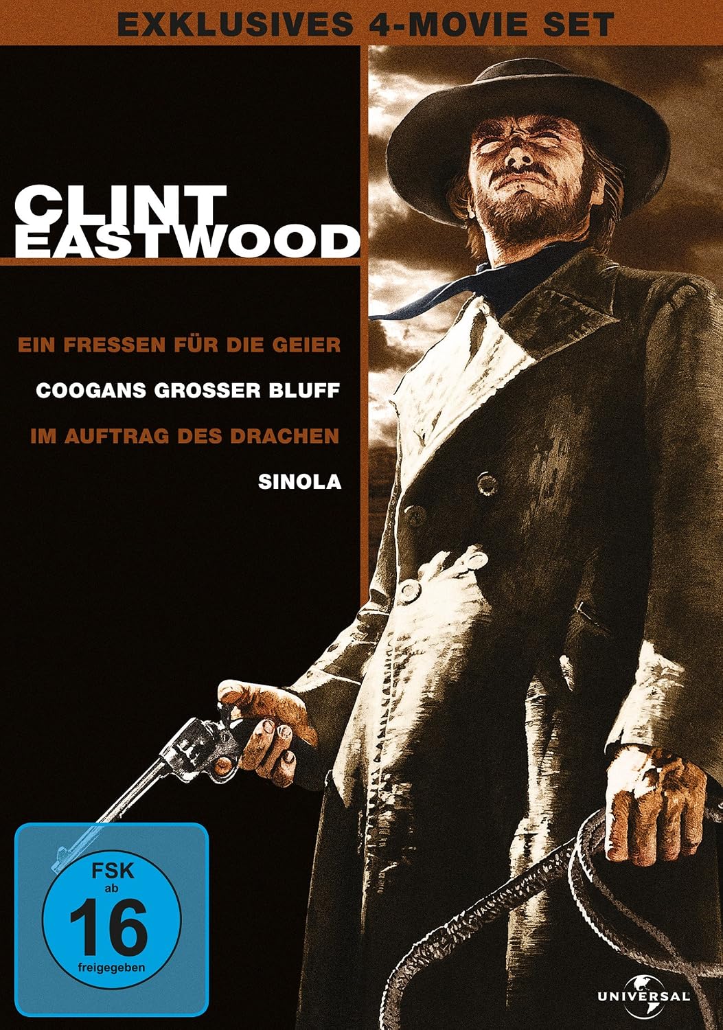 Clint Eastwood Collection - 4-Movie-Set [4 DVDs]: Amazon.de: Eastwood ...