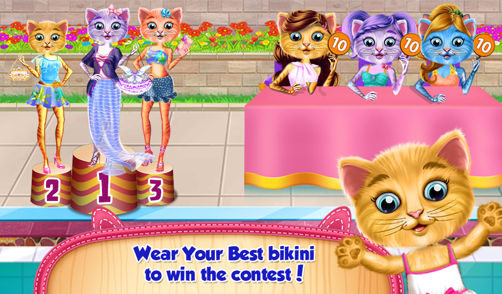 Baby Kitty Swimming Pool Party - App on Amazon Appstore