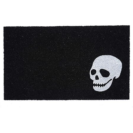 Amazon.com : Calloway Mills AZ153602436 Scary Skull Doormat, 24" x 36 ...