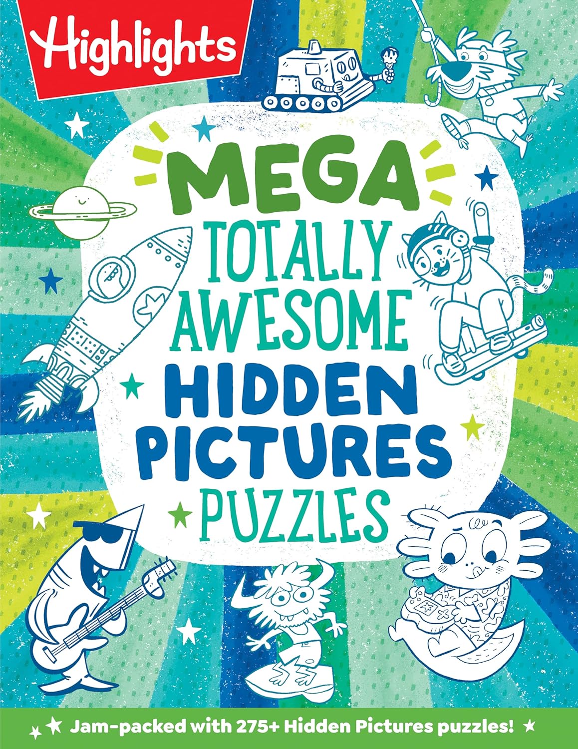 Mega Totally Awesome Hidden Pictures Puzzles (Mega Hidden Pictures ...