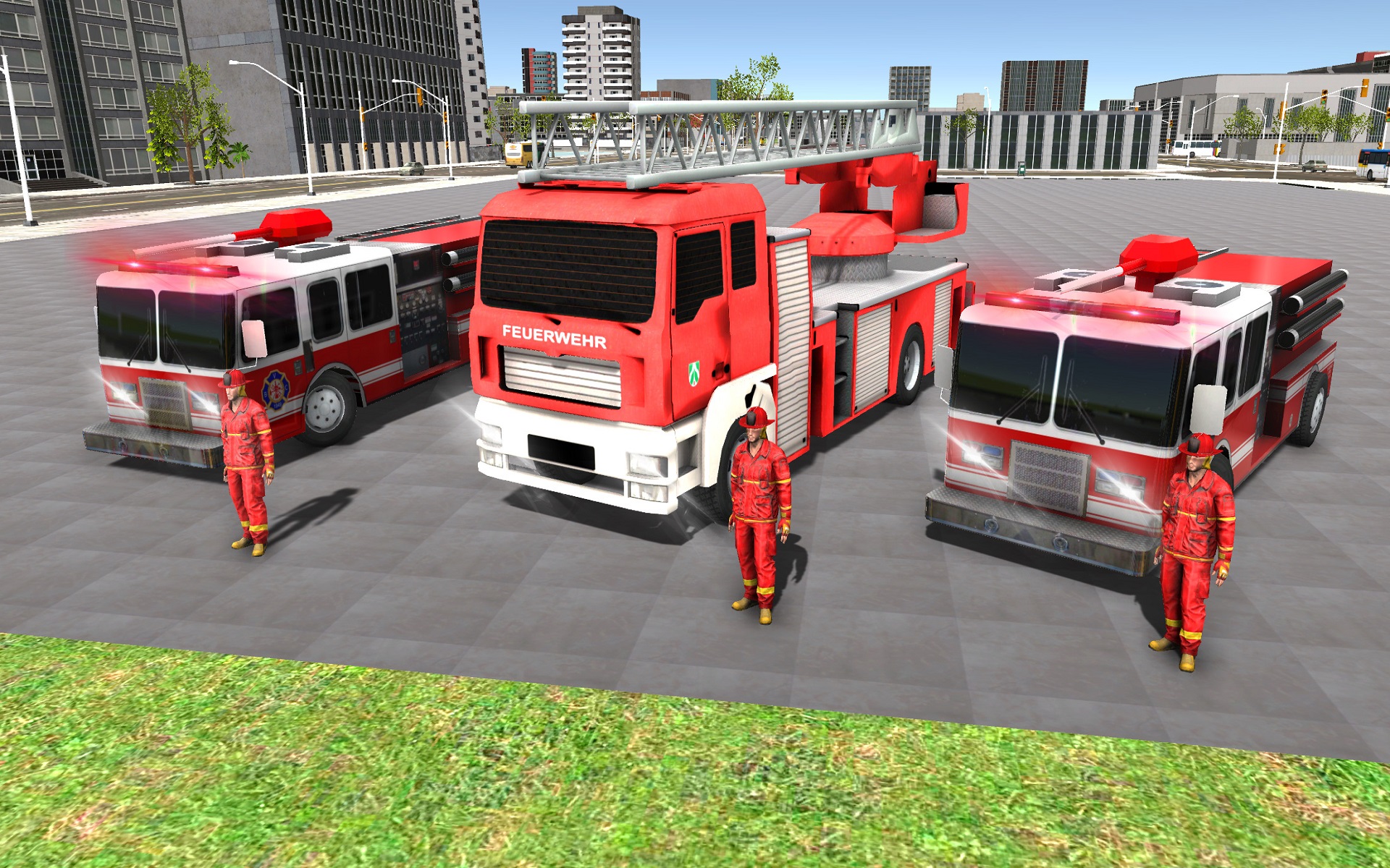 Fire Engine City Rescue: Firefighter Truck simulator Games - App on ...