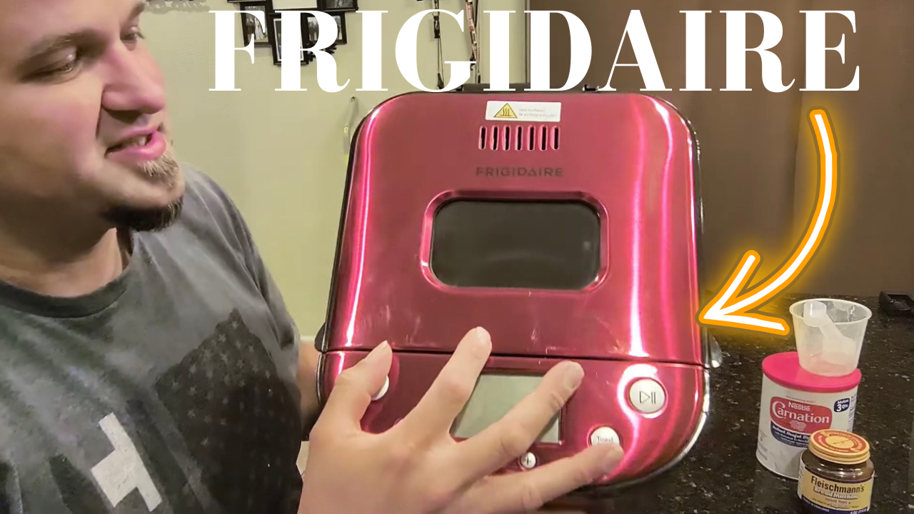 Watch HONEST REVIEW of the Frigidaire Bread Maker Machine on Amazon Live