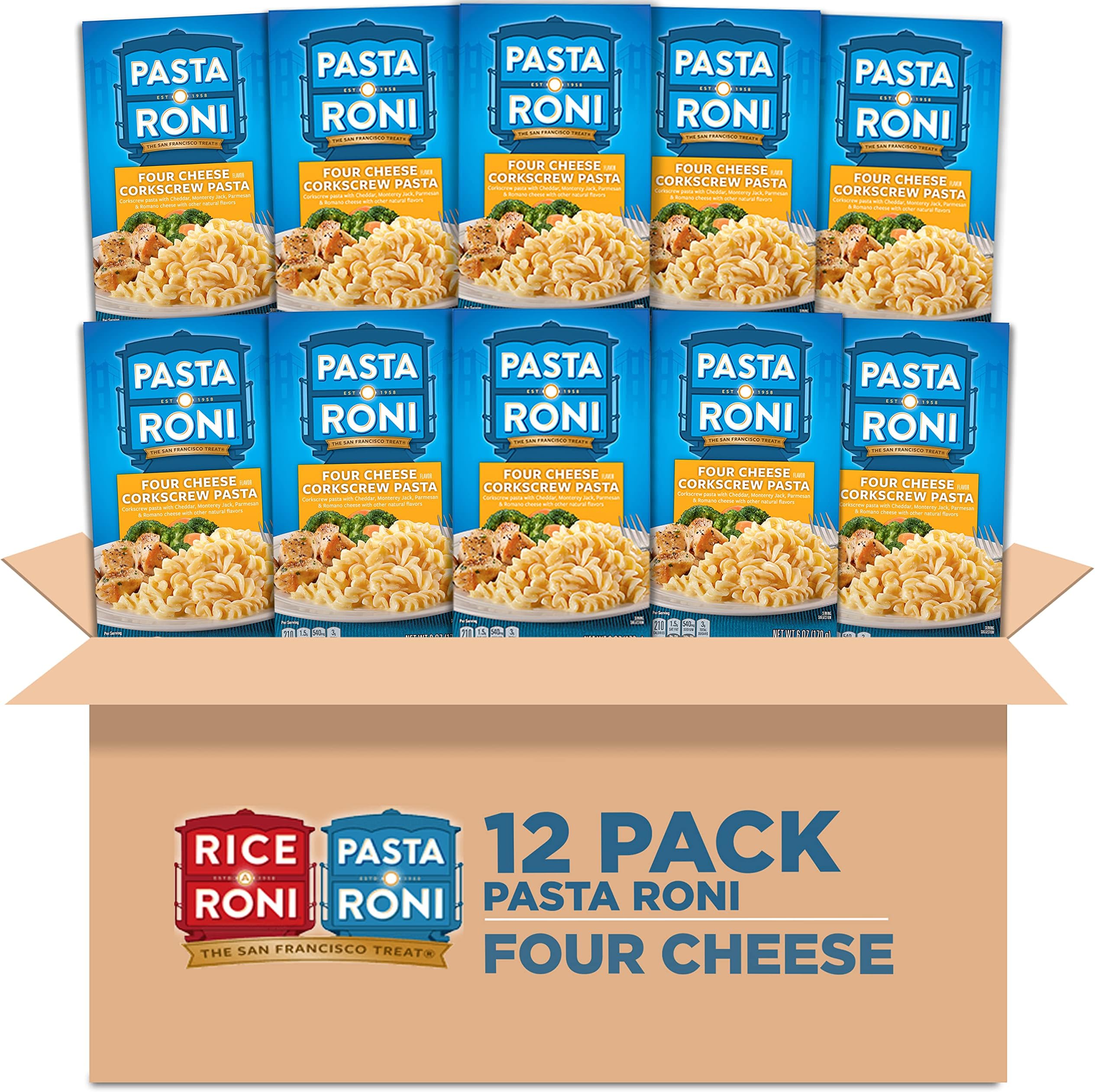 Amazon.com : Pasta Roni, Angel Hair Pasta with Herbs, 4.8 Oz : Grocery ...