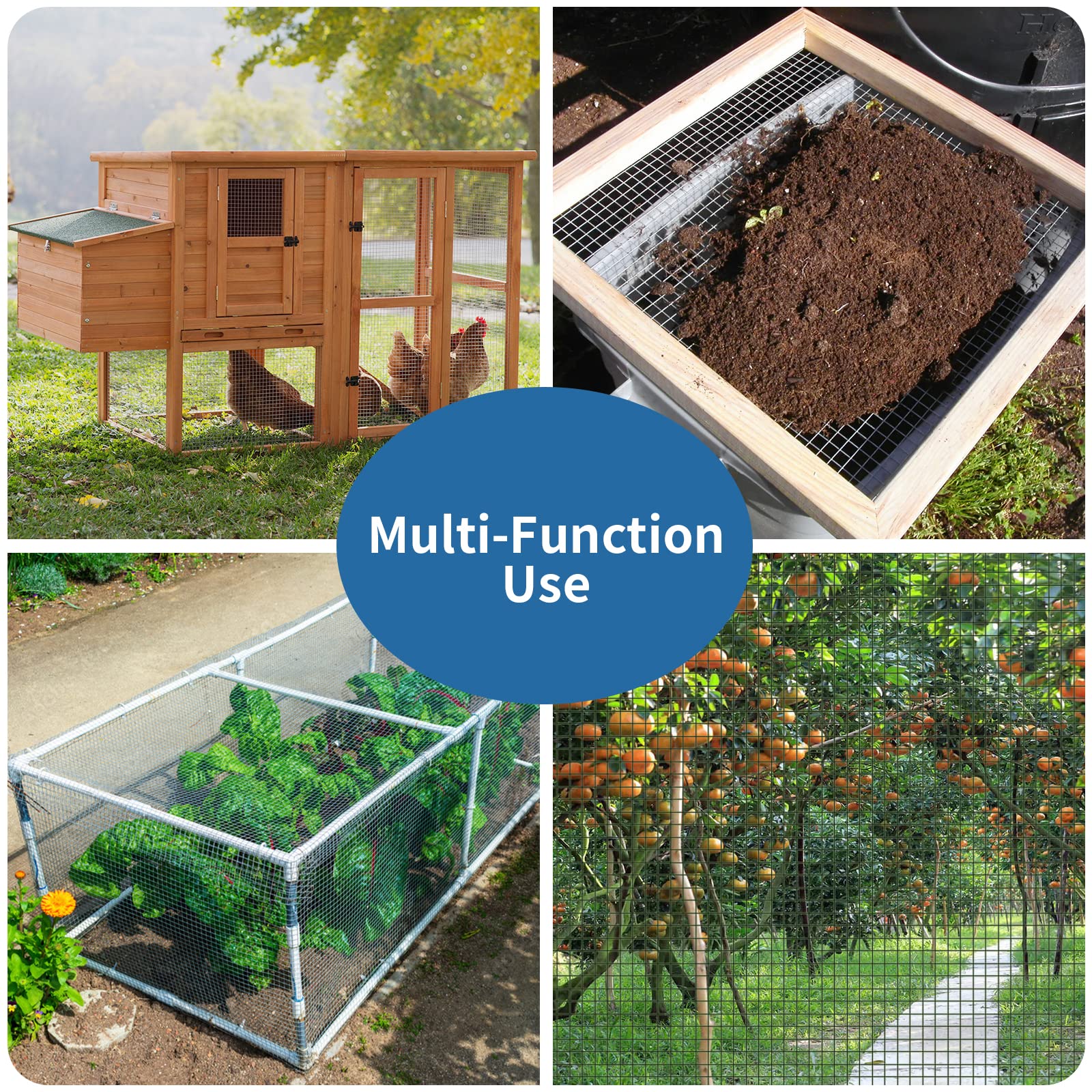 Snapklik.com : Hardware Cloth 1/4Inch 48in X 100ft Chicken Wire Mesh ...