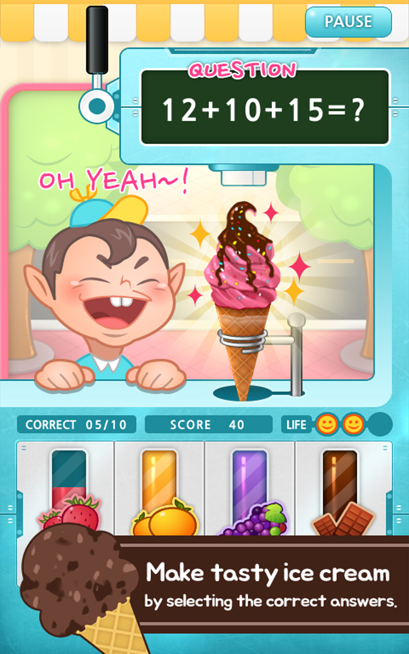 Math Ice Cream Bus - App on Amazon Appstore