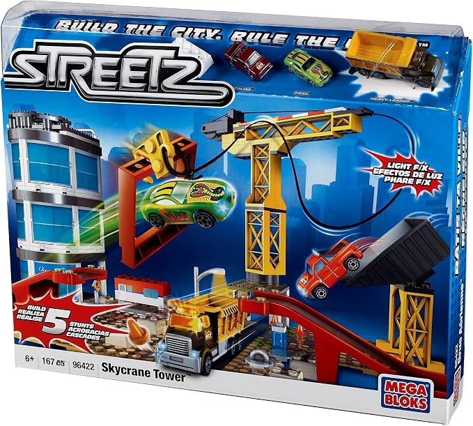 Mega Bloks Streetz Skycrane Tower : Amazon.co.uk: Toys & Games