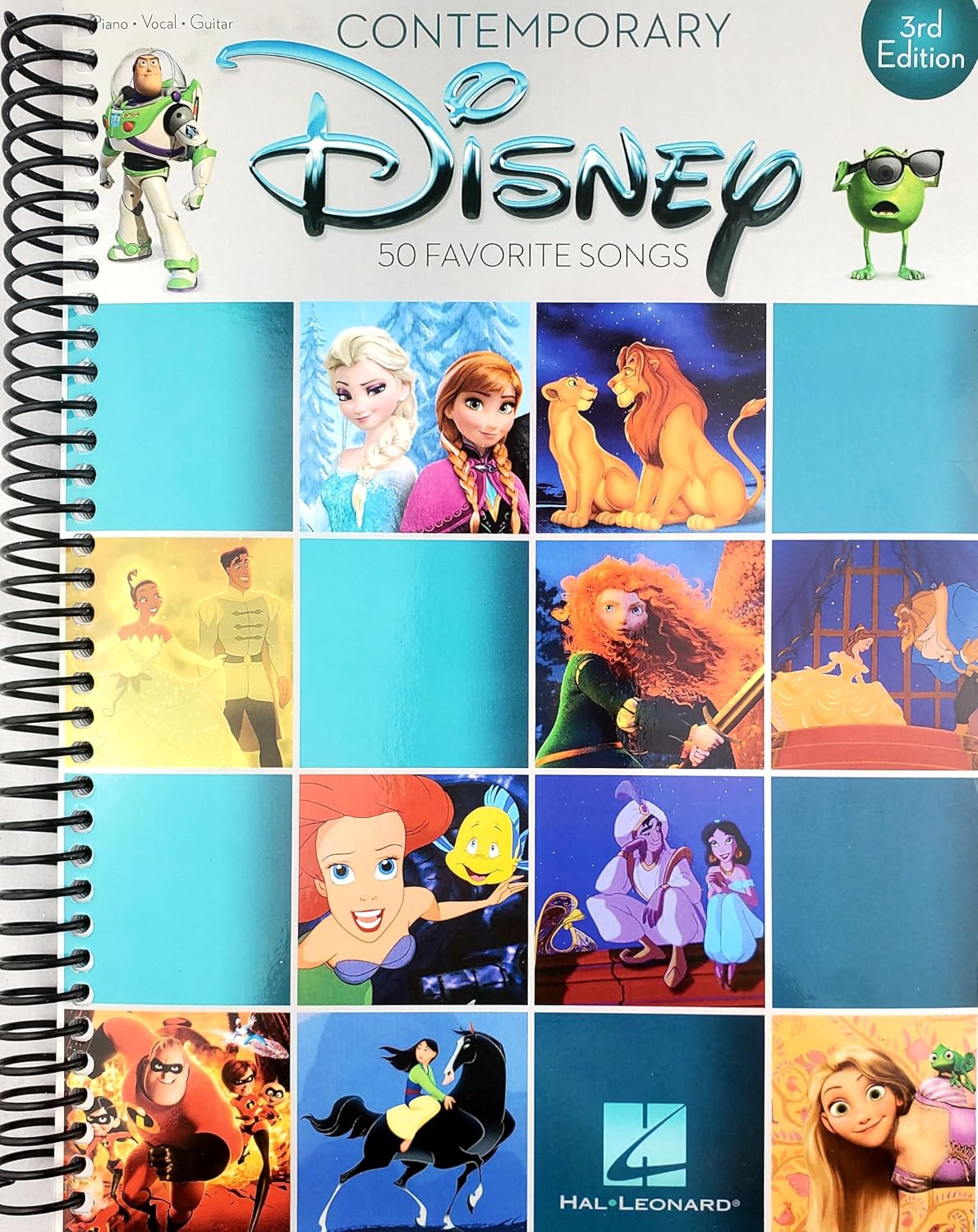 Contemporary Disney: 50 Favorite Songs (Piano-vocal-guitar) : Spiral ...