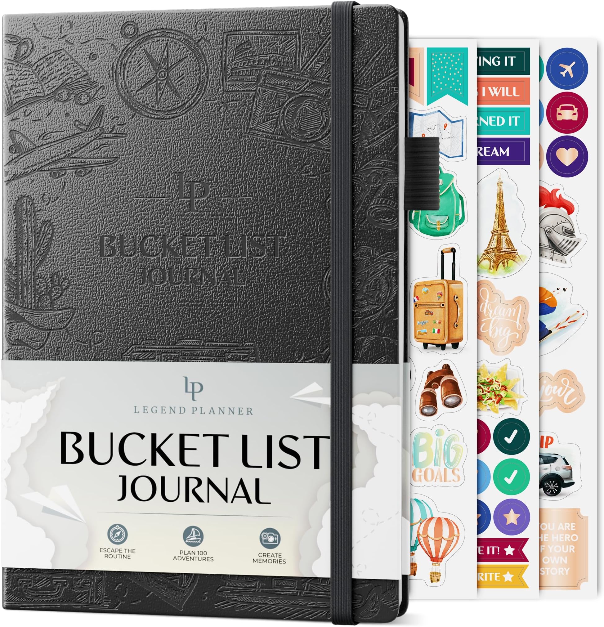 Amazon.com : Legend Bucket List Journal – The Ultimate Notebook to Plan ...