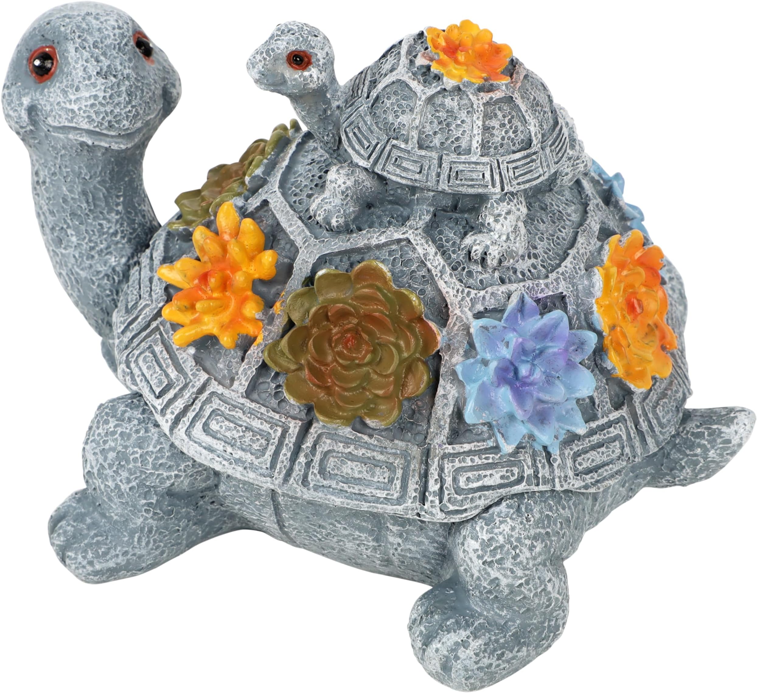 Amazon.com: FORUP Turtle Garden Statue, Resin Figurine Lawn Ornament ...