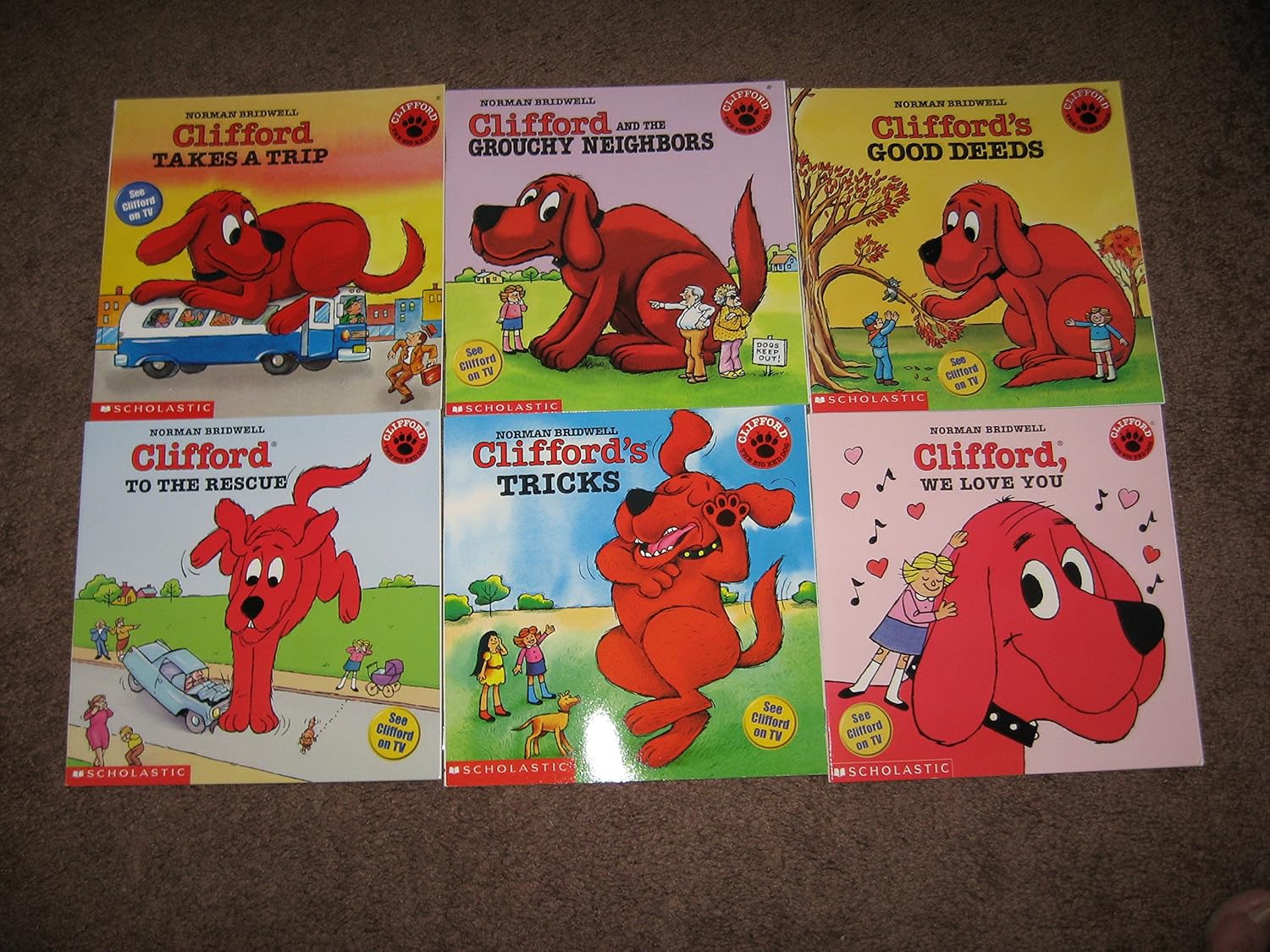More Clifford's Favorite Storybooks Boxset : Bridwell, Norman: Amazon ...