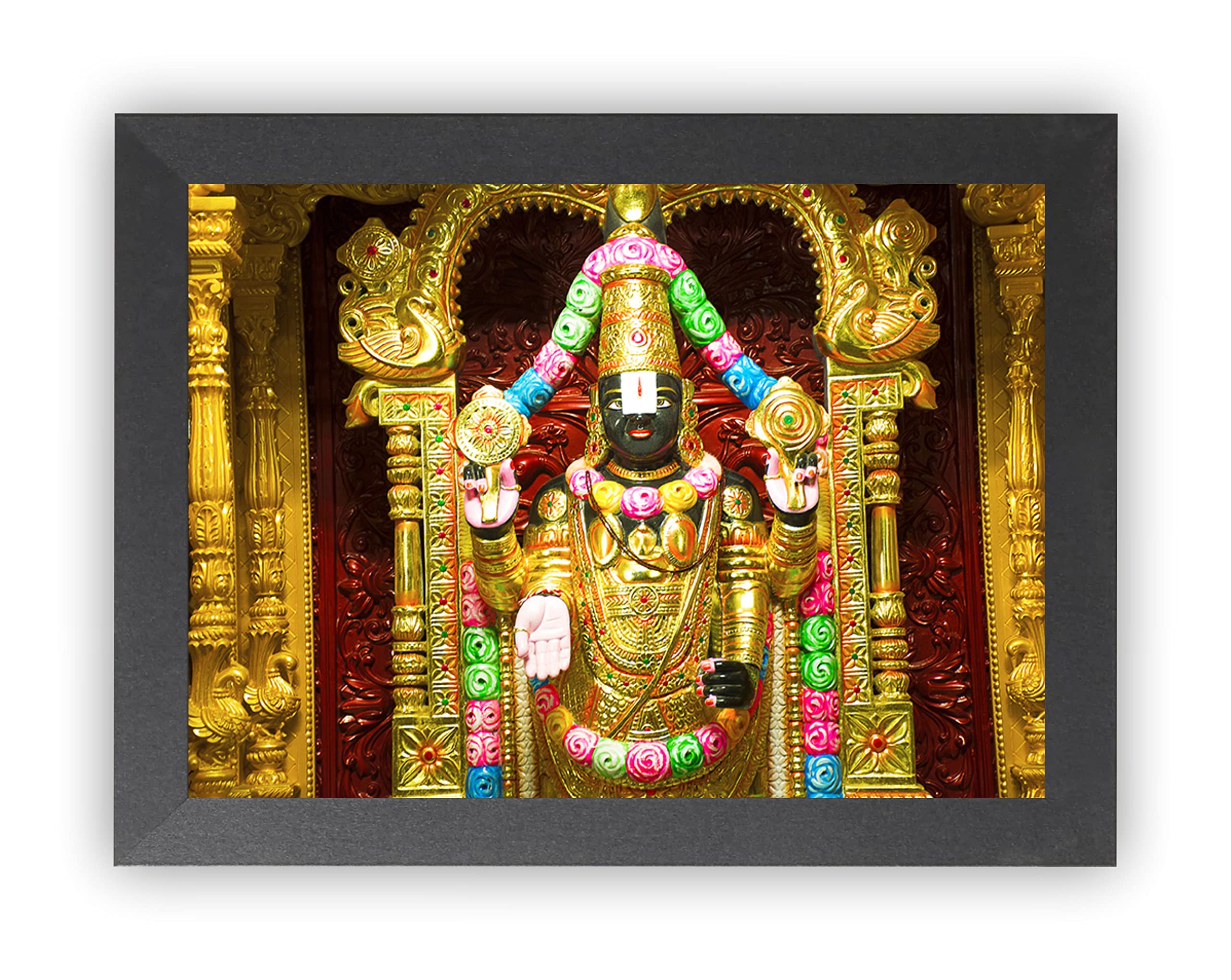 Goddess Lakshmi Ganesh Hd Photo Frame Laxmi Mata Painting Wall ...