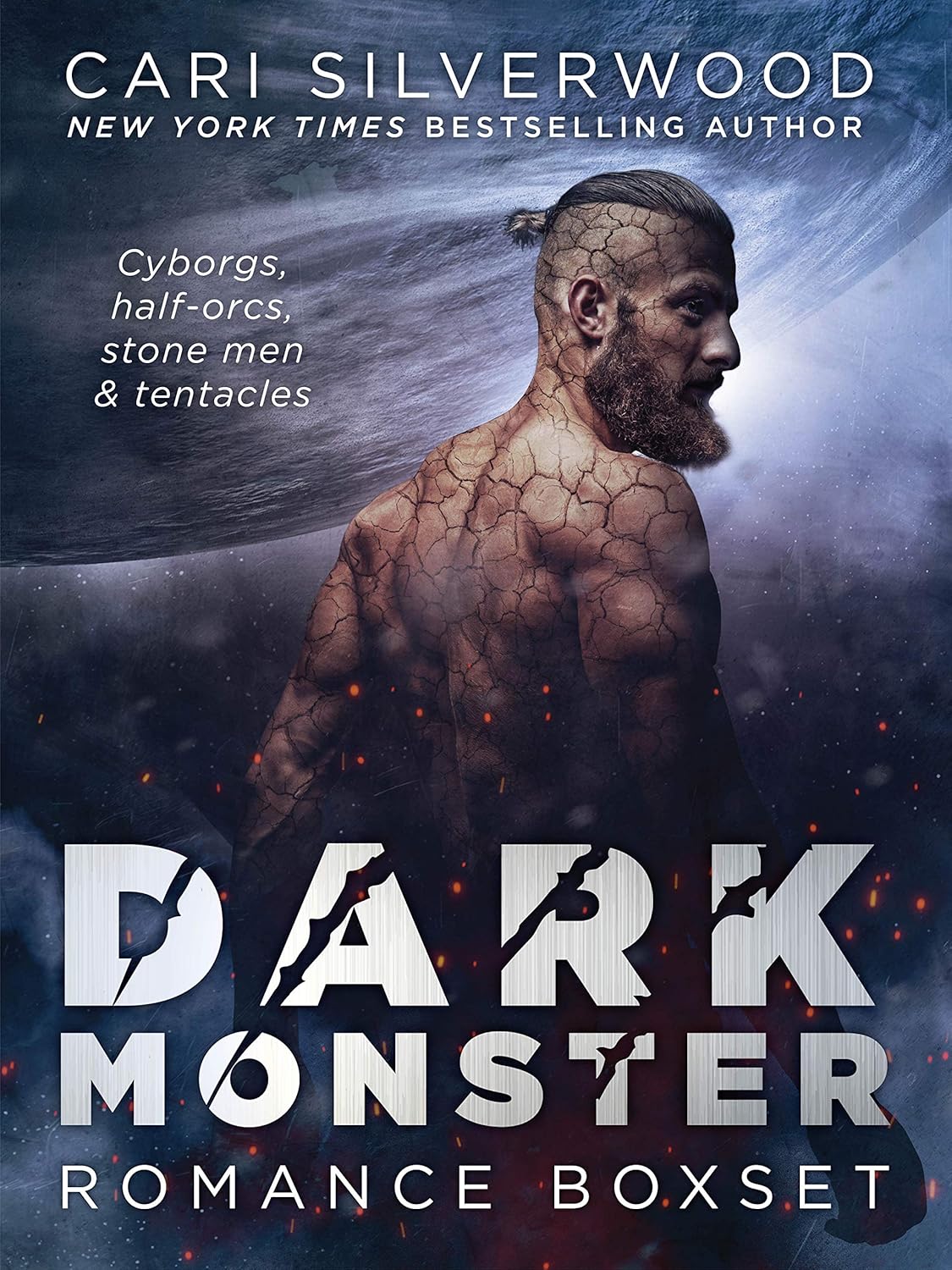 DARK MONSTER ROMANCE BOXSET: Cyborgs, half-orcs, stone men, and ...