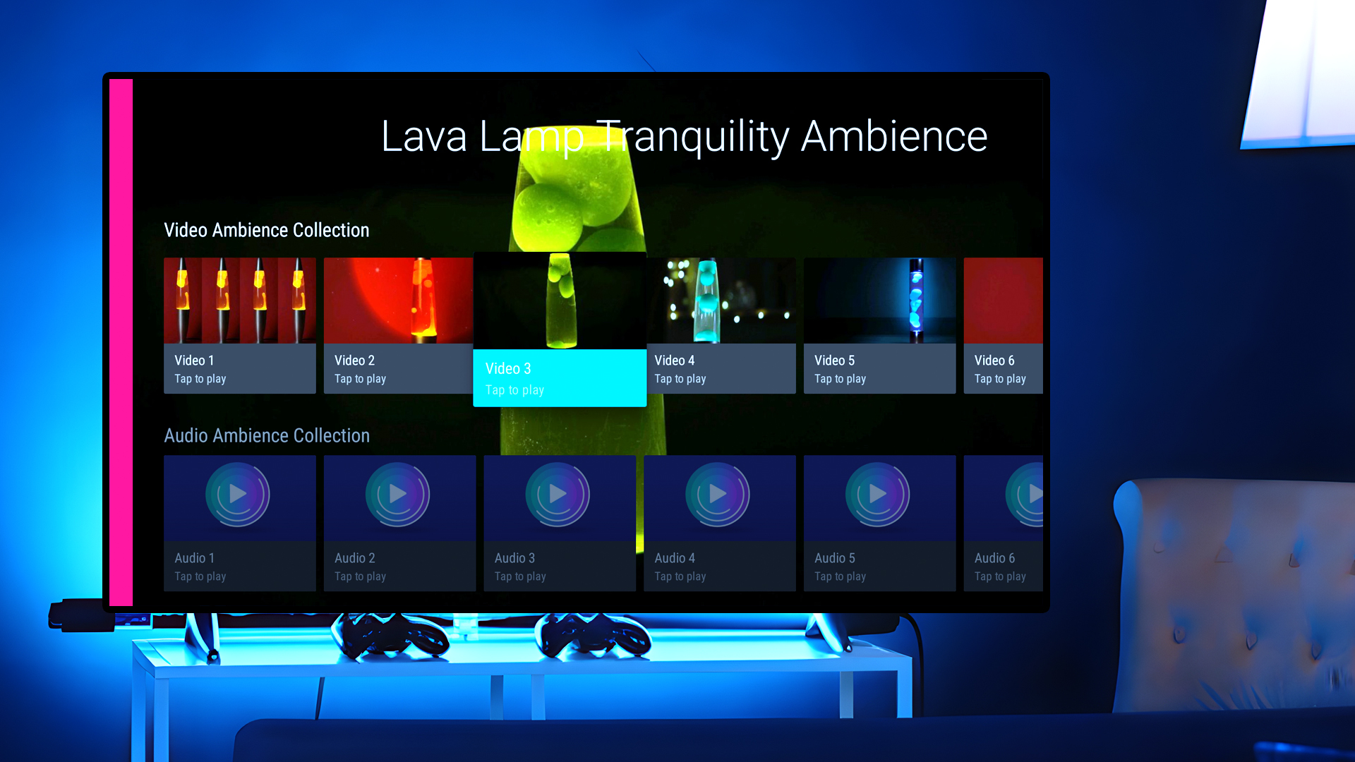 Lava Lamp Tranquility - Mesmerizing Visual Flow & Relaxing Sleep Sounds With Sleep Timer - App ...