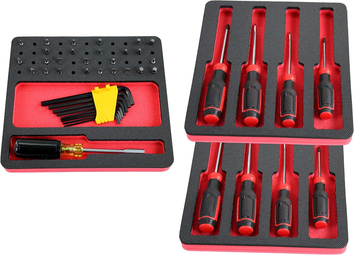 Amazon.com: Polar Whale Tool Drawer Organizer 3-Piece Screwdriver Bit ...