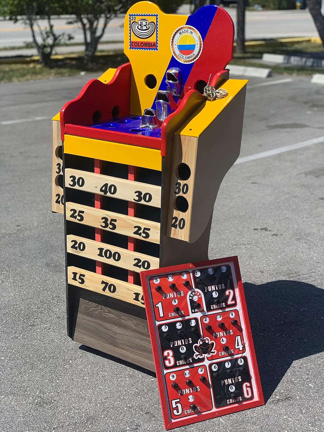 Colombian Toad Frog Game - Complete Artisan Set with Philippines | Ubuy