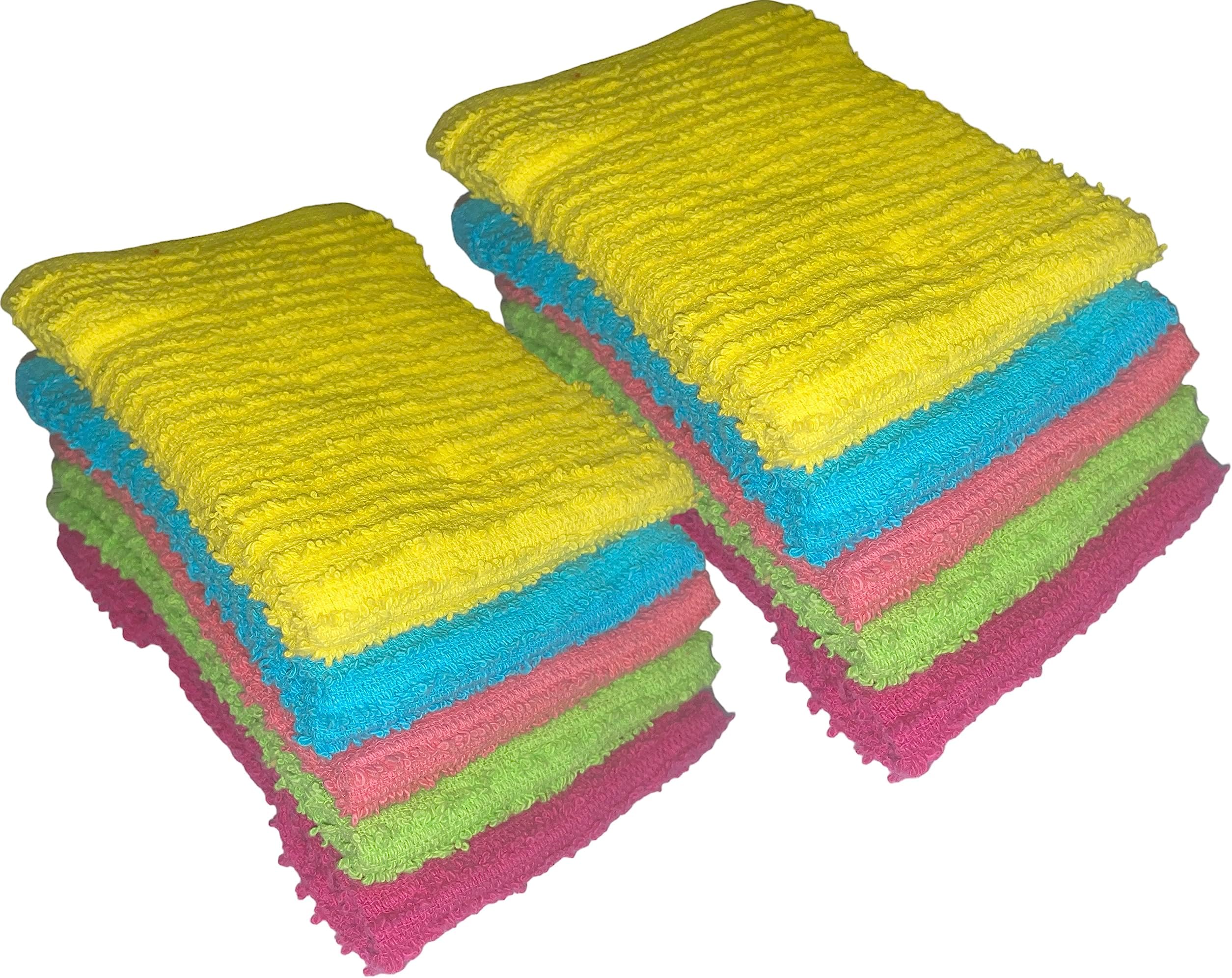 Amazon.com: Petal Cliff 8 Pack, 100% Cotton Bar Mop Kitchen Cleaning ...