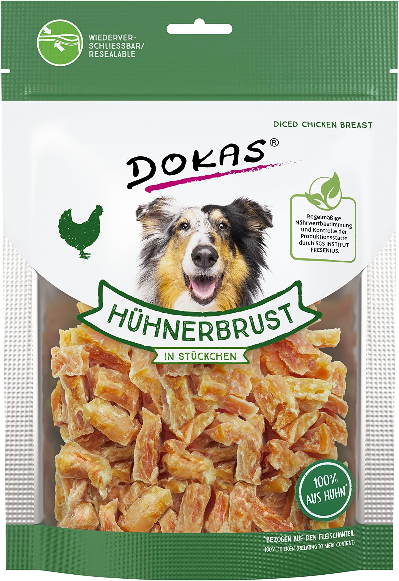 Dokas Snack Premium Senza glutine in Dimensioni pratiche per Cani ...