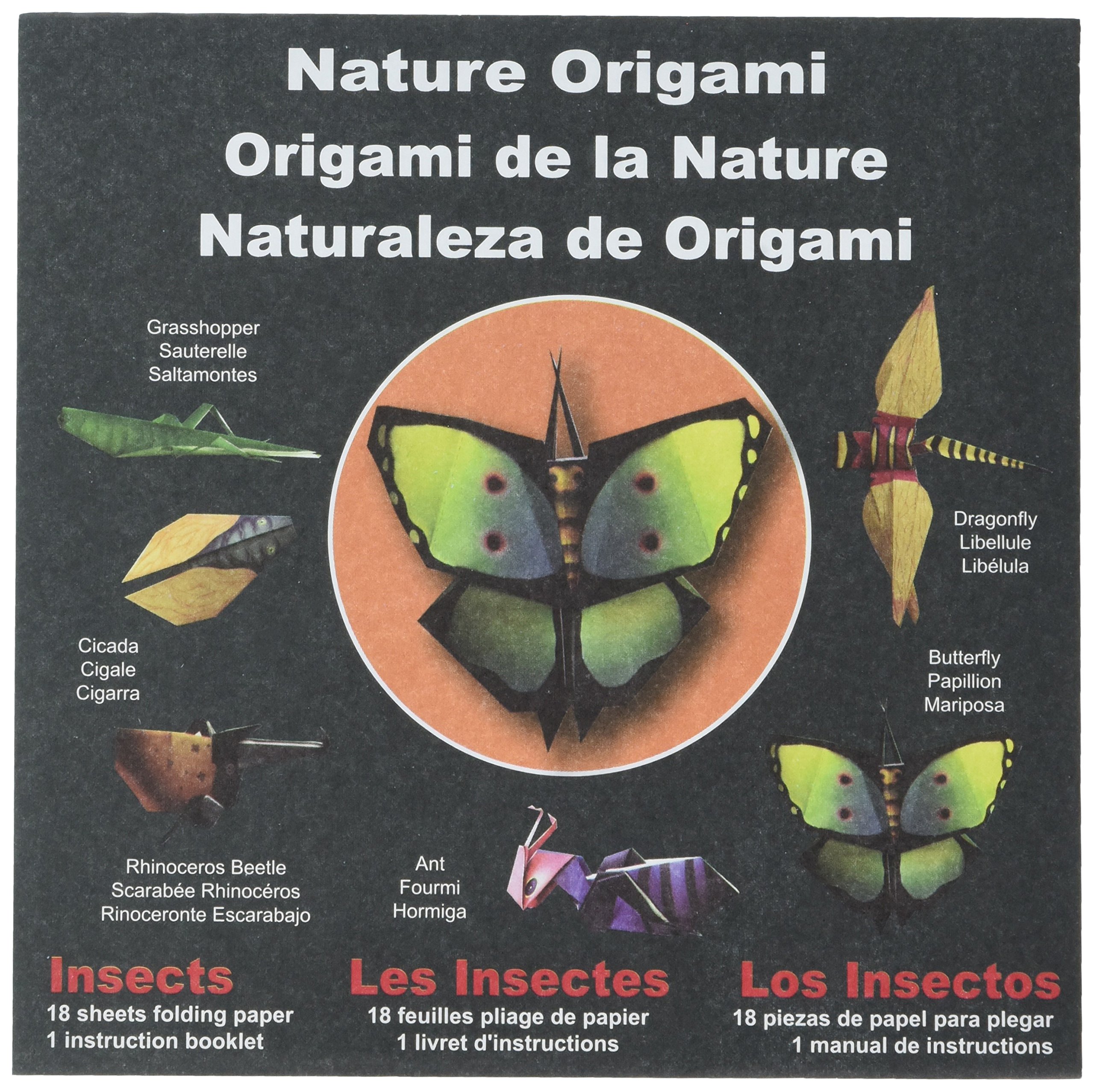Insectos De Origami Ladybug Drawing Art With Egg Tray #ladybug