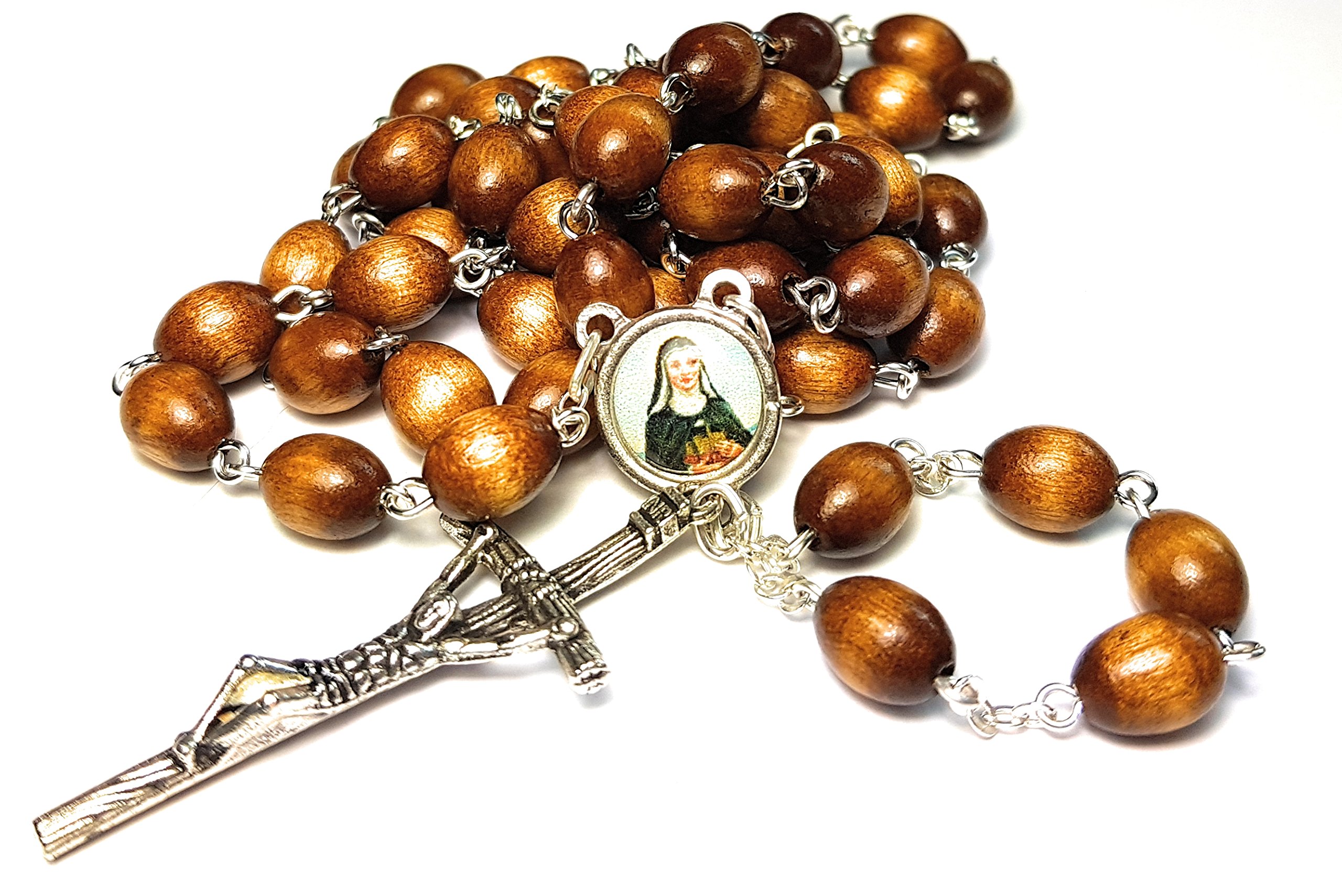 Amazon.com: Relic Rosary 3rd Class of Saint Kinga of Poland Patroness ...
