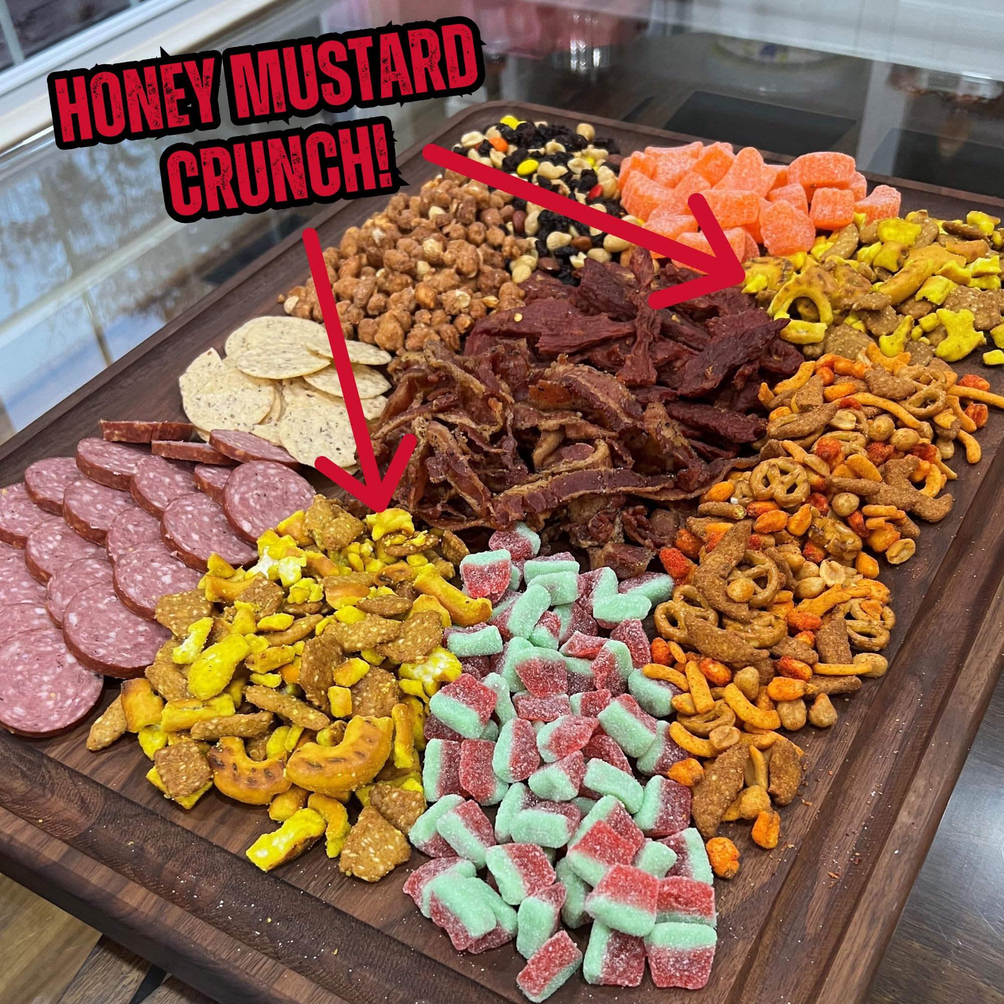 Snapklik.com : Honey Mustard Crunch Snack Mix Honey Mustard & Onion ...