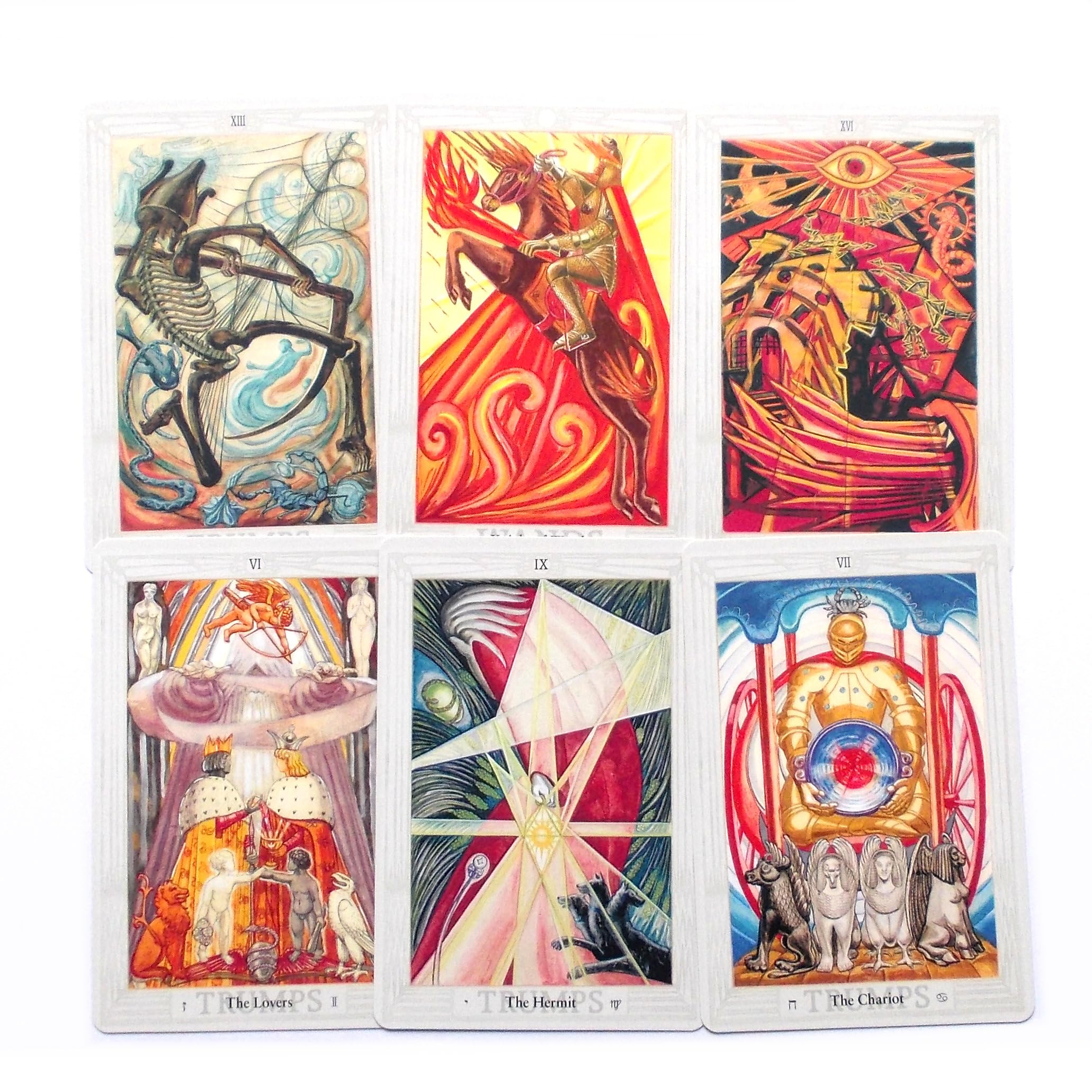 Hermit Tarot Thoth PART 2 COMPARISON! Crowley's Thoth: US Games Vs