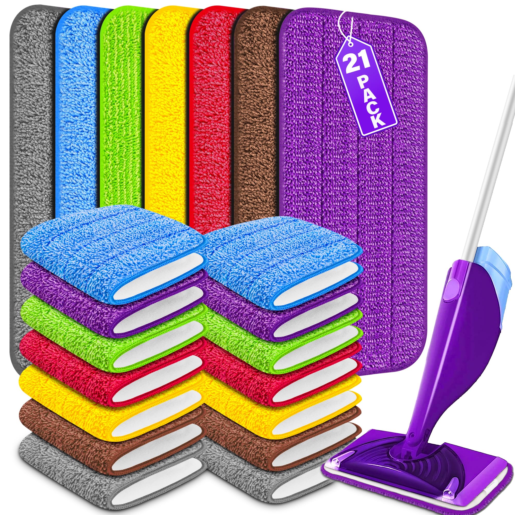 Amazon.com: Reusable Mop Pads for Swiffer WetJet, Wet Pads Refills for ...