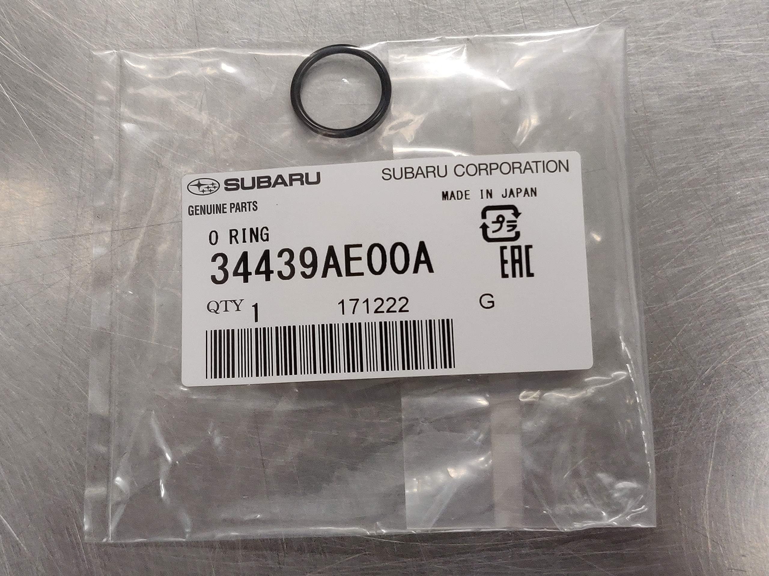 Amazon.com: Subaru Genuine Power Steering Pump O-Ring - 34439FG000-2004 ...