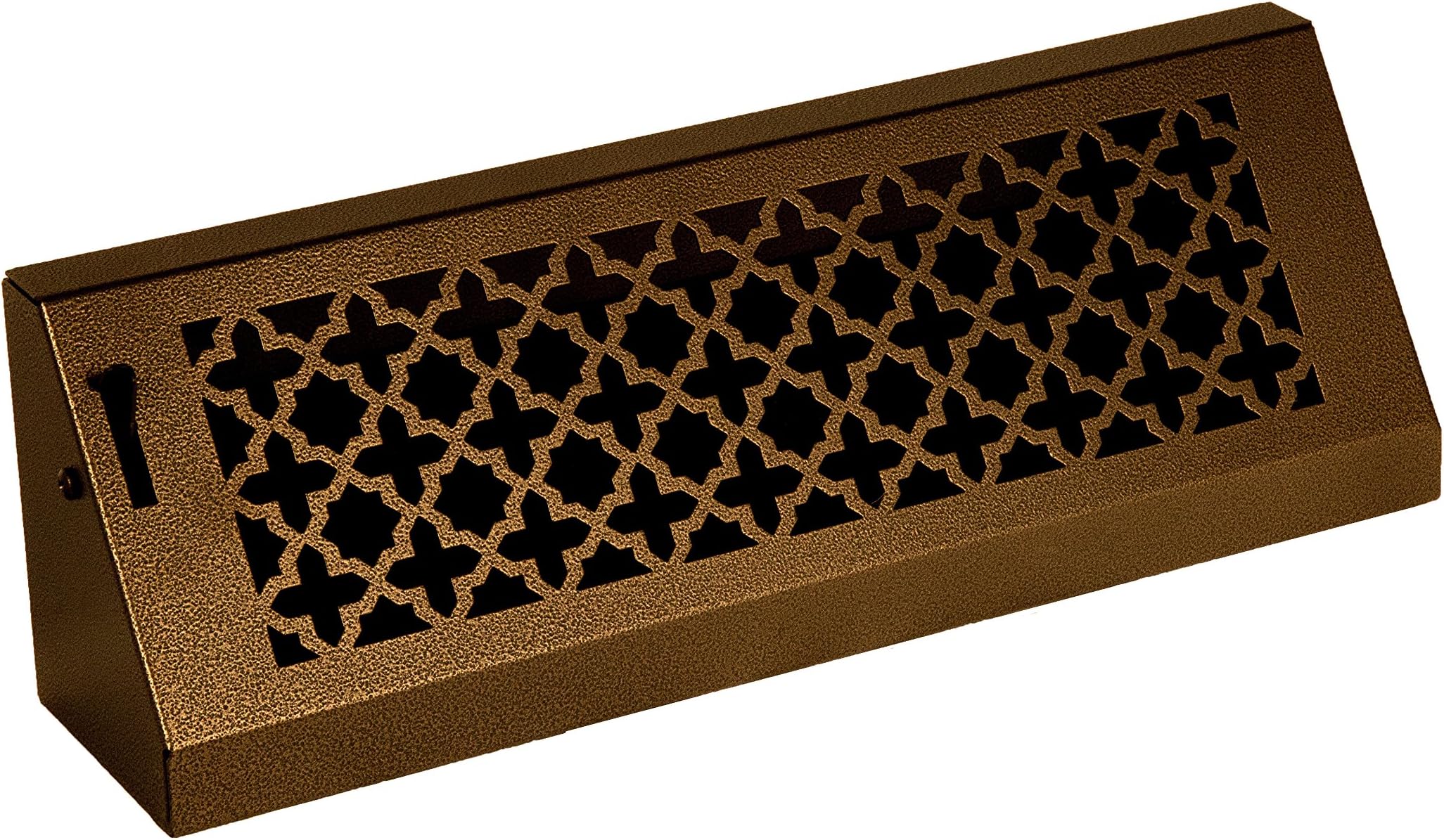 SteelCrest Bronze Series Victorian Triangular Baseboard Register - Oil ...