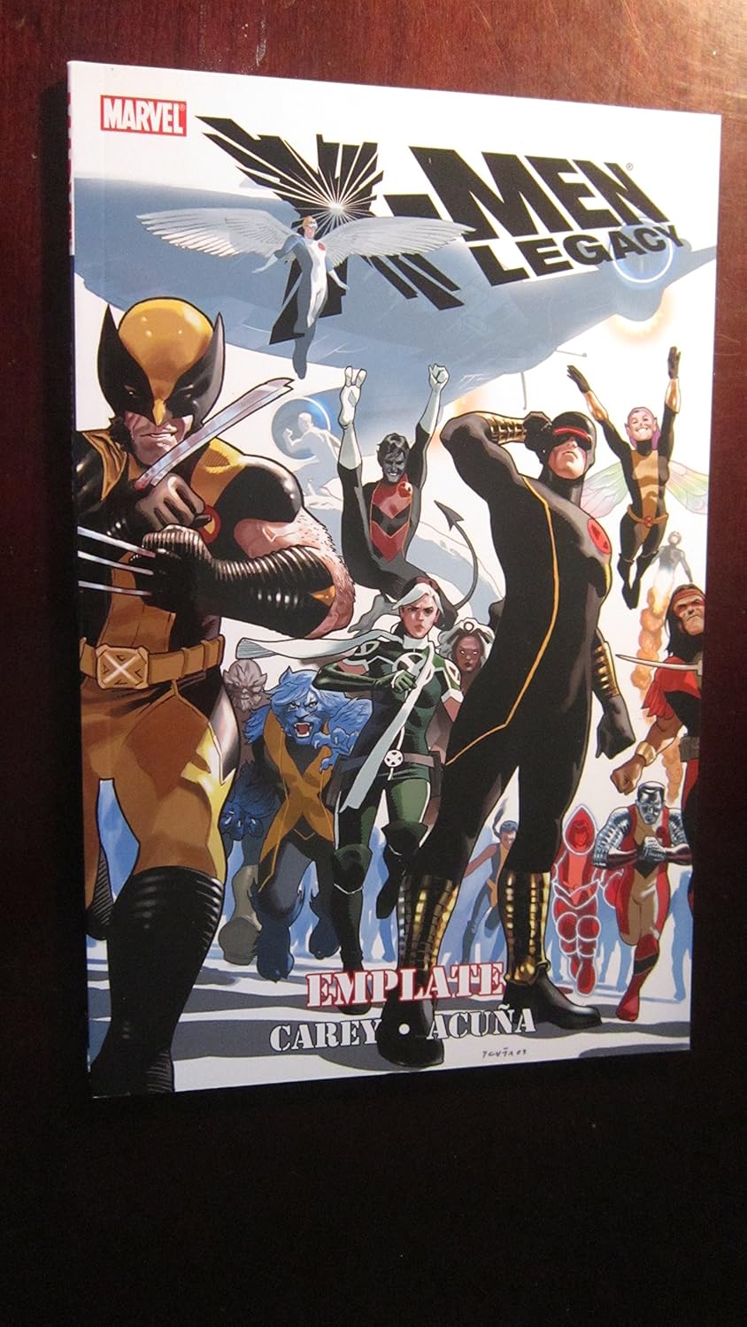 Amazon.com: X-Men Legacy: Emplate: 9780785141150: Mike Carey, Daniel ...