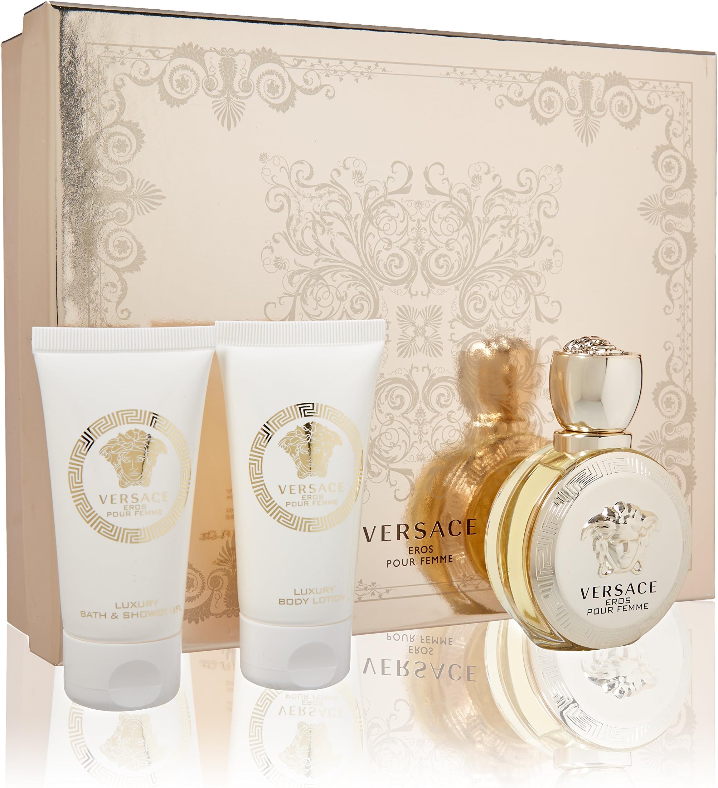 Amazon.com : Versace Pour Homme for Men, 3 Piece Mini Gift Set ...