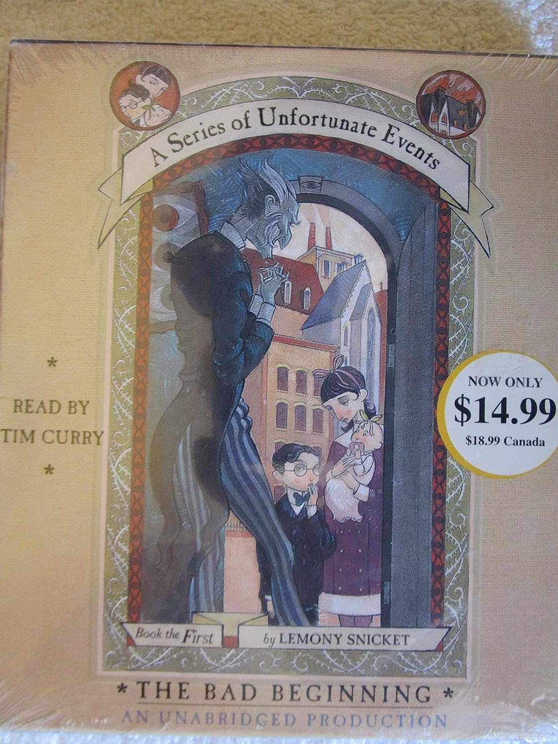 Buy A Series of Unfortunate Events #1: The Bad Beginning Book Online at ...
