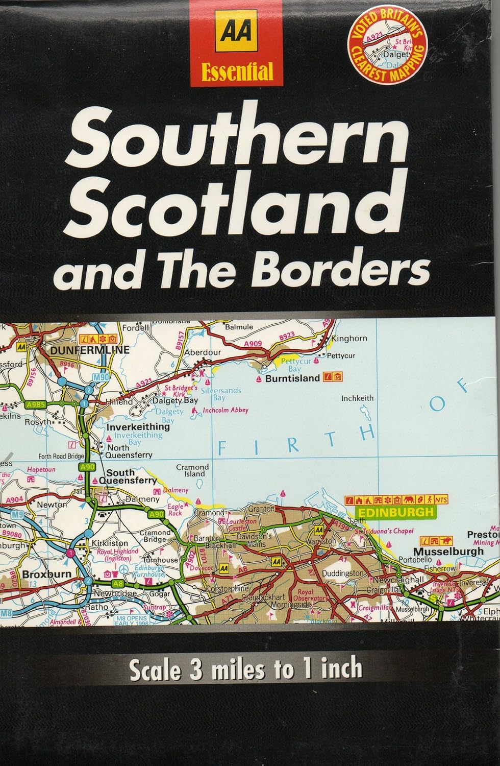 Road Map Britain: Southern Scotland and the Borders (AA Essential ...