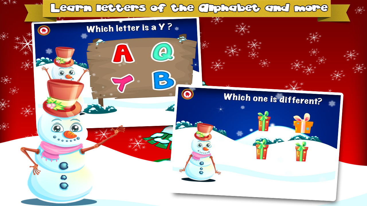 Frosty's Playtime: Christmas Preschool Learning Games for Kids - App on ...