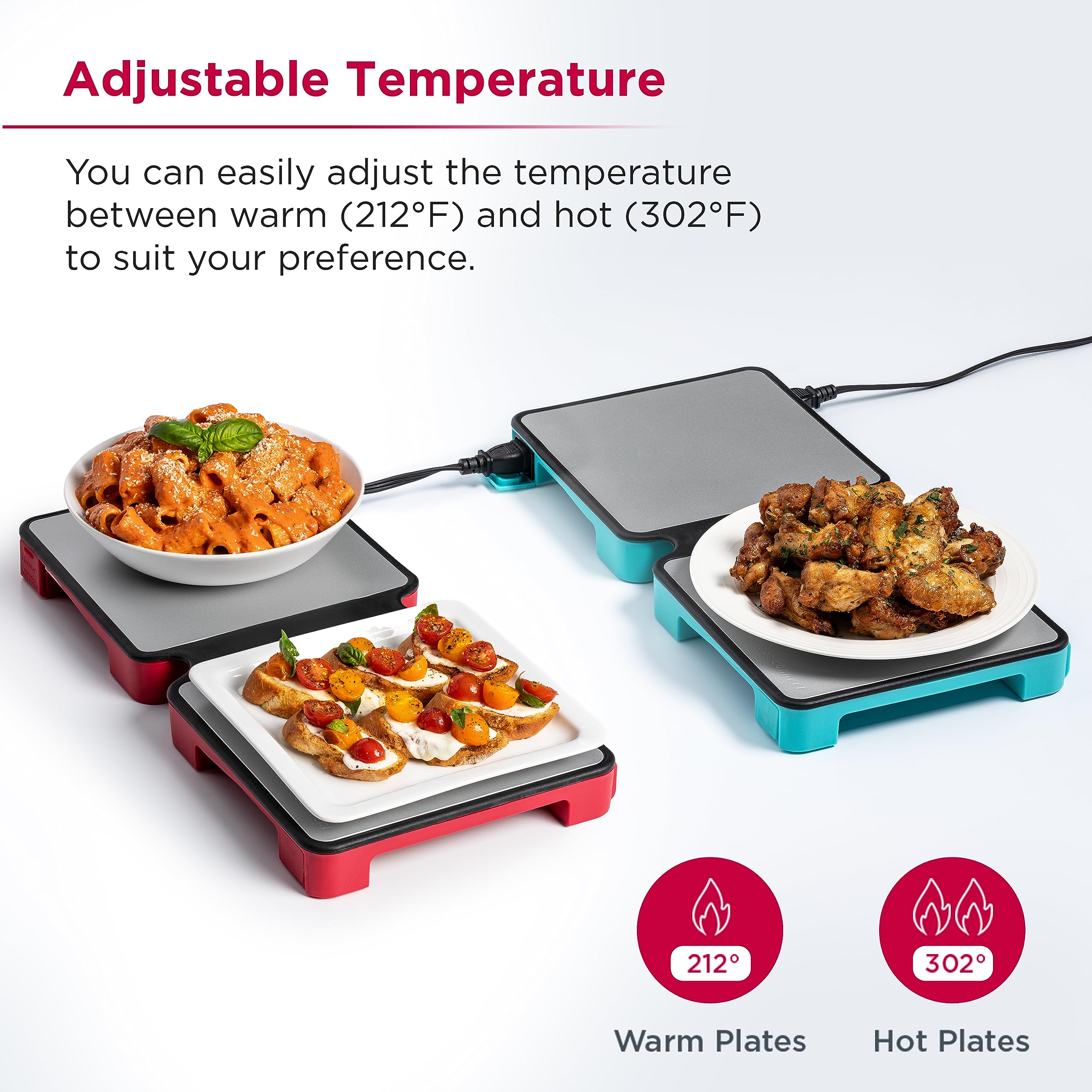 Snapklik.com : Homeart Food Warmer Electric Warming Trays Buffet Style ...