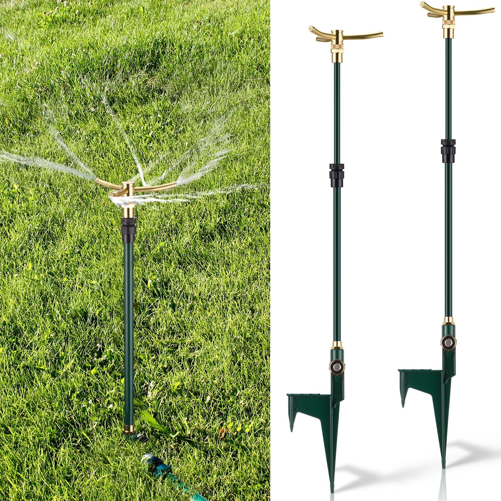 Amazon.com : Gardener's Supply Company Hi-Rise Lifetime Sprinkler (60 ...