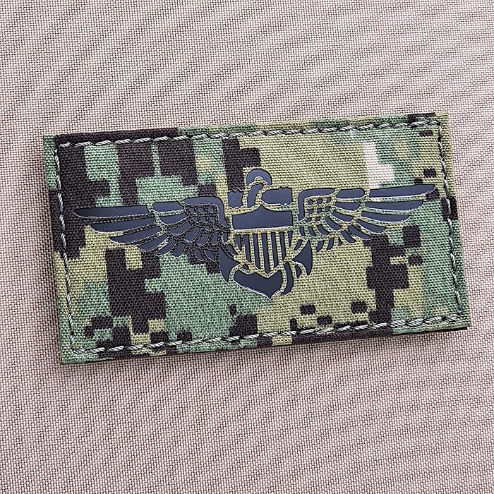 Buy Tactical Freaky IR Naval Pilot Wings AOR2 Top Gun 2-1/8x4 inch USN ...