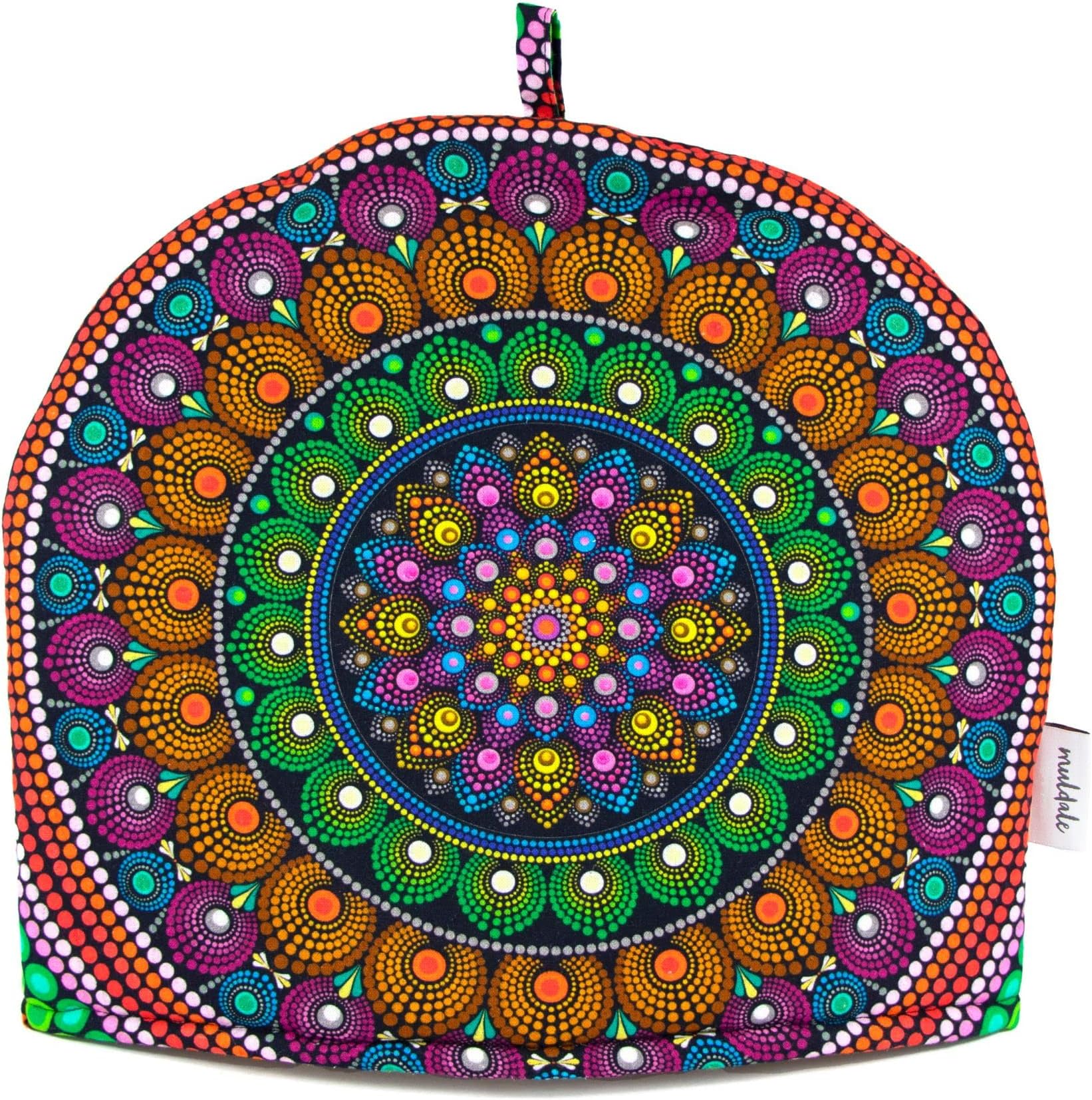 Amazon.com: Muldale Tea Cozy for Teapot Mandala - Large 100% Cotton ...