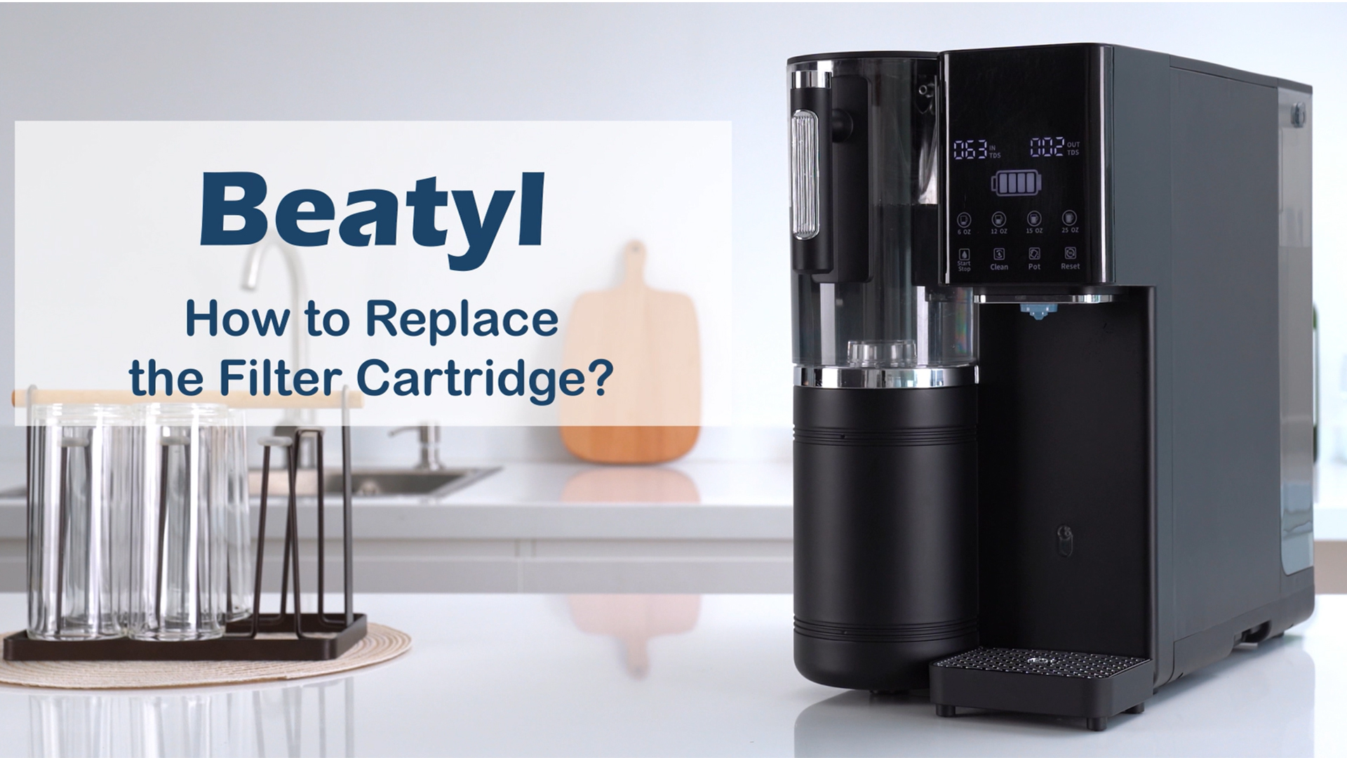 Watch How to replace the filter ﹙Reset Function﹚ on Amazon Live