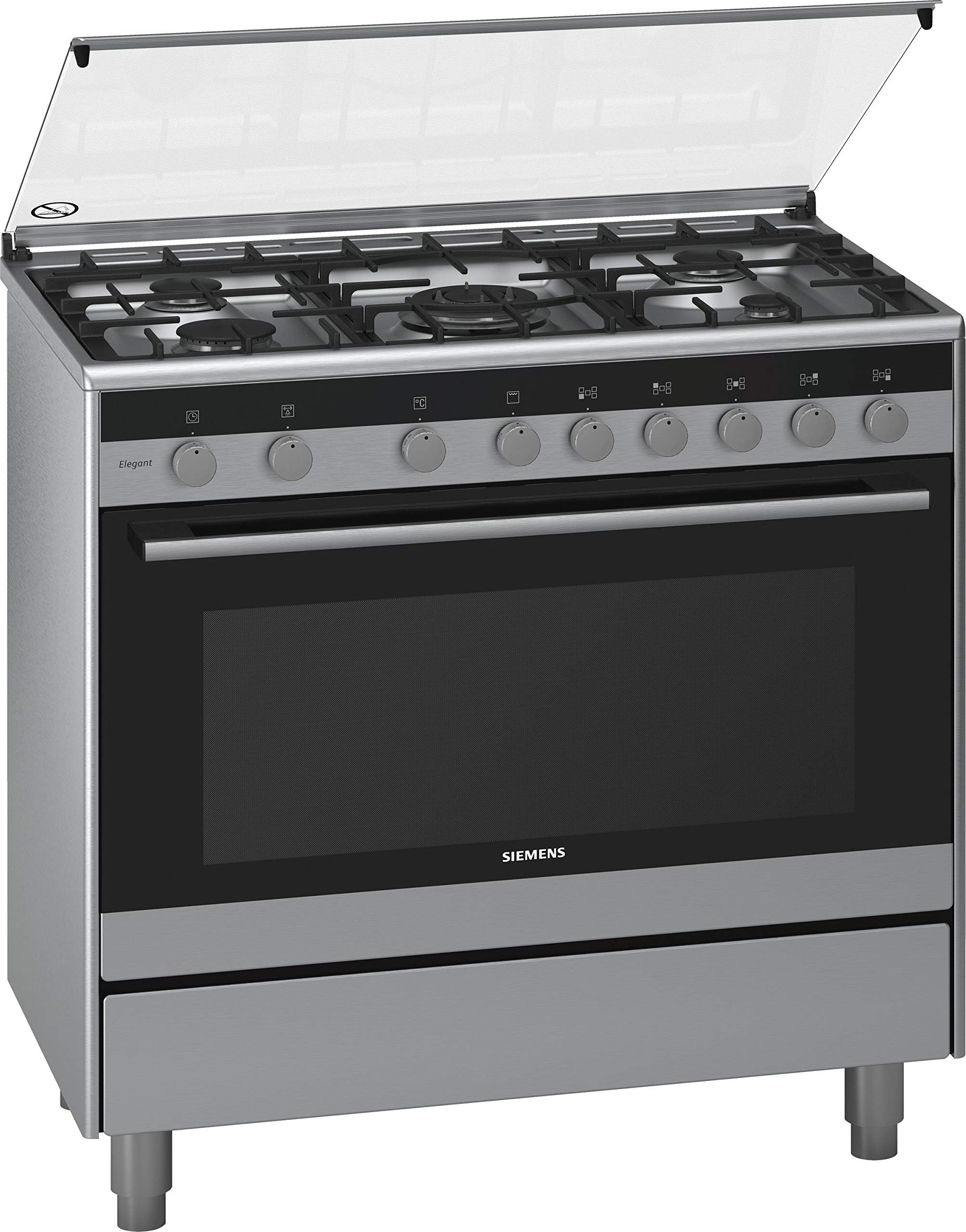 Siemens 90 cm Freestanding Gas Cooker With Sabaf Burners, German ...